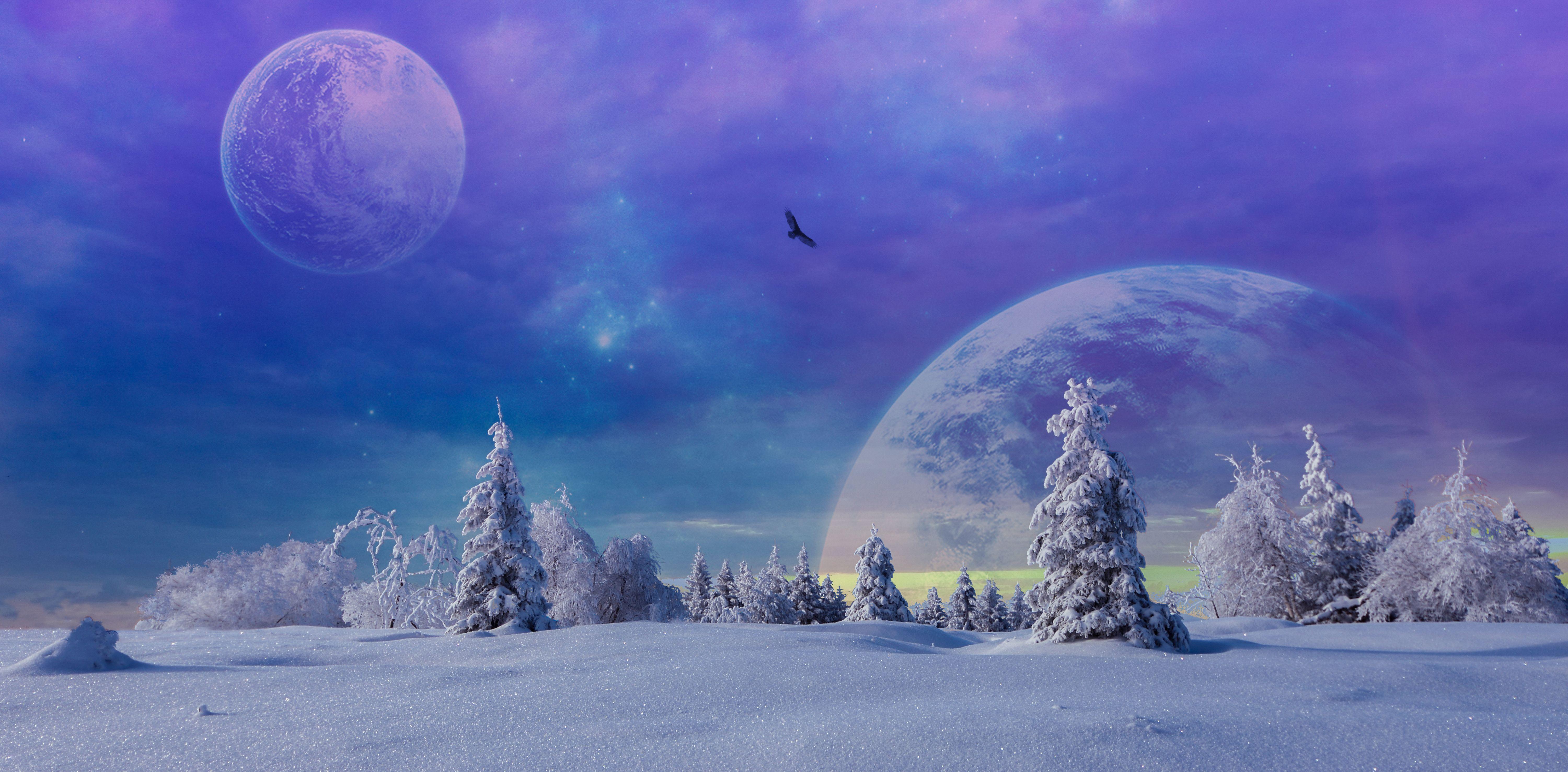 Fantasy Snow Wallpapers - Top Free Fantasy Snow Backgrounds ...