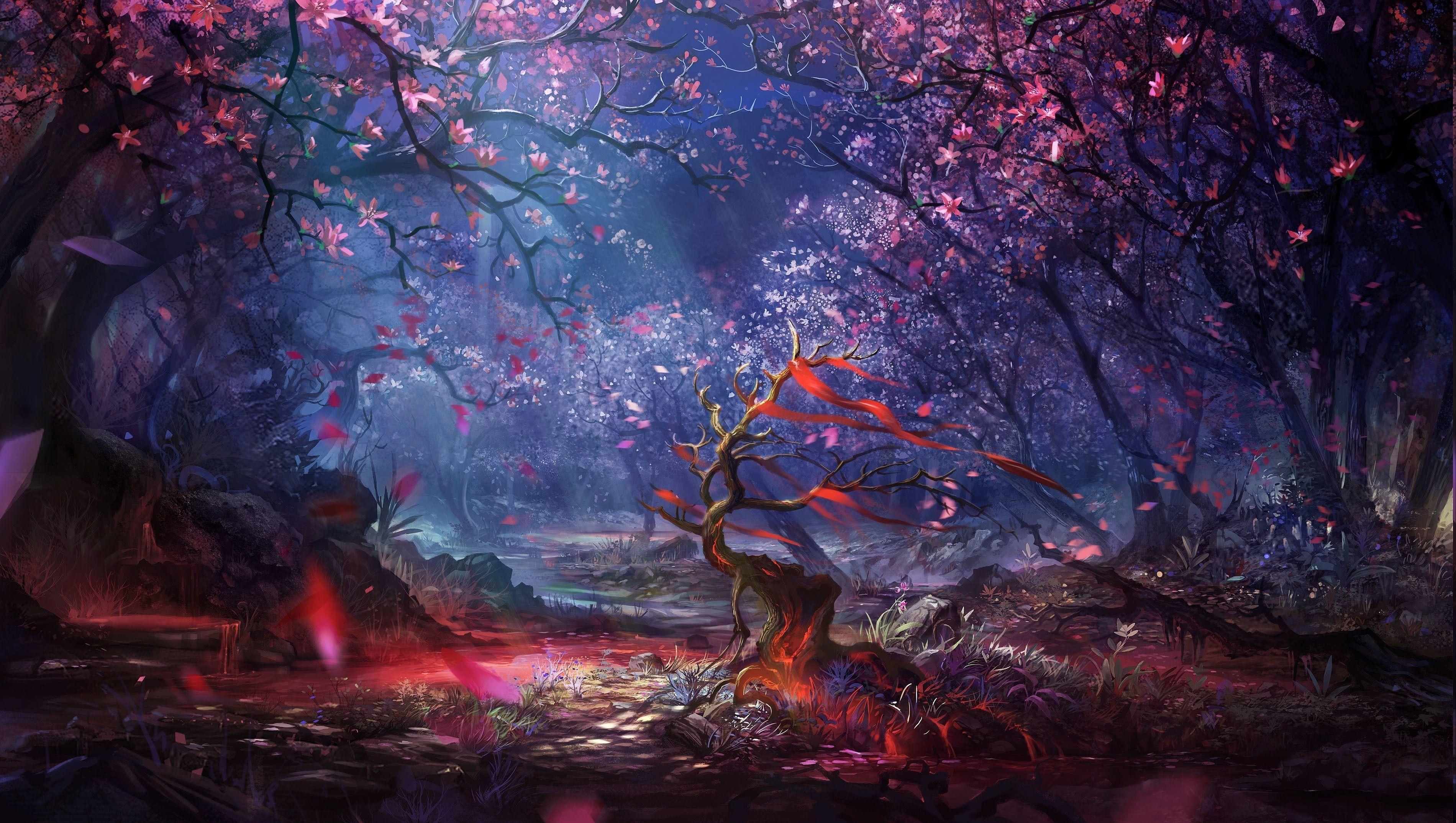 Digital Art Forest Wallpapers - Top Free Digital Art Forest Backgrounds ...