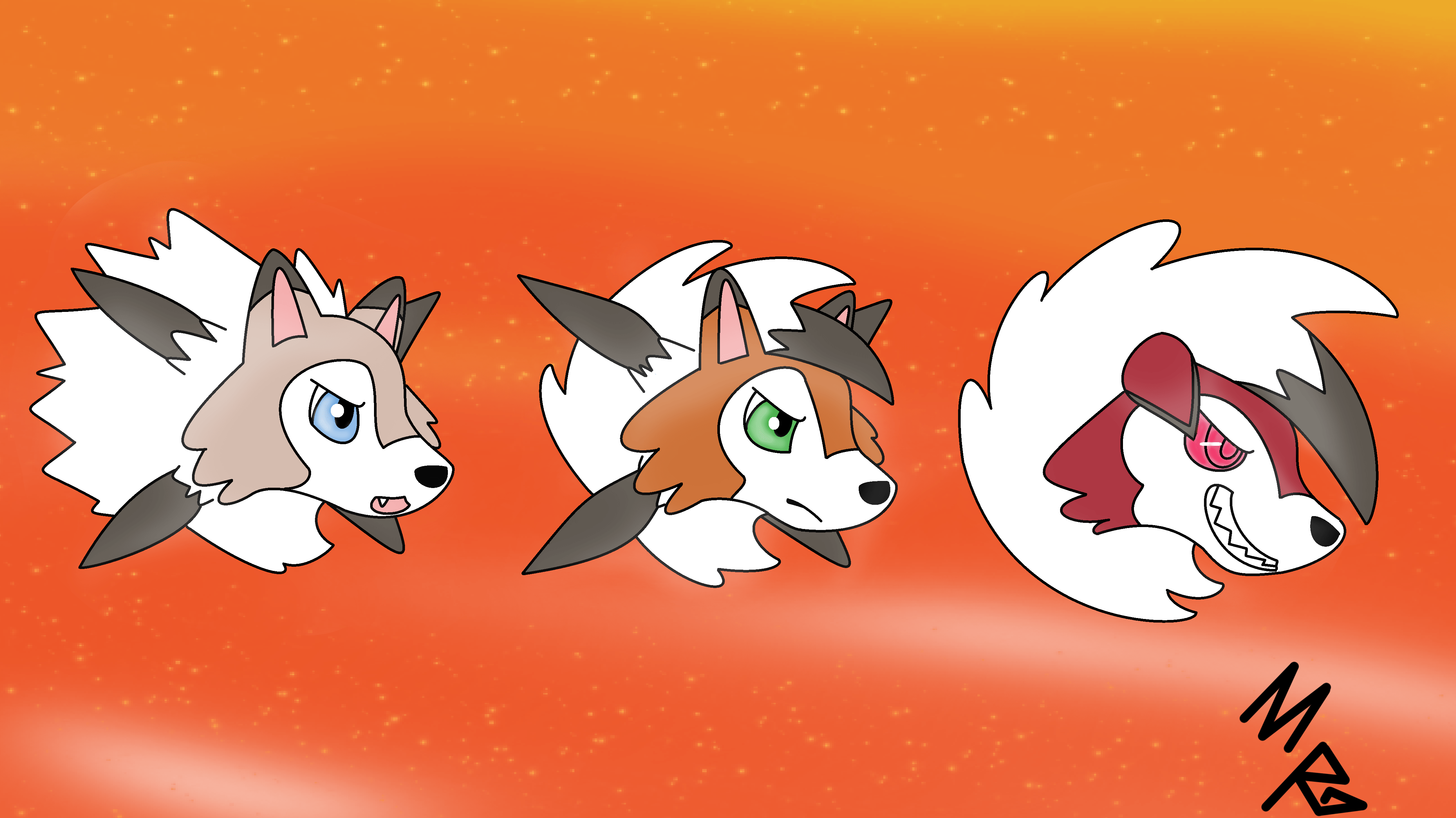 Lycanroc Wallpapers - Top Free Lycanroc Backgrounds - WallpaperAccess