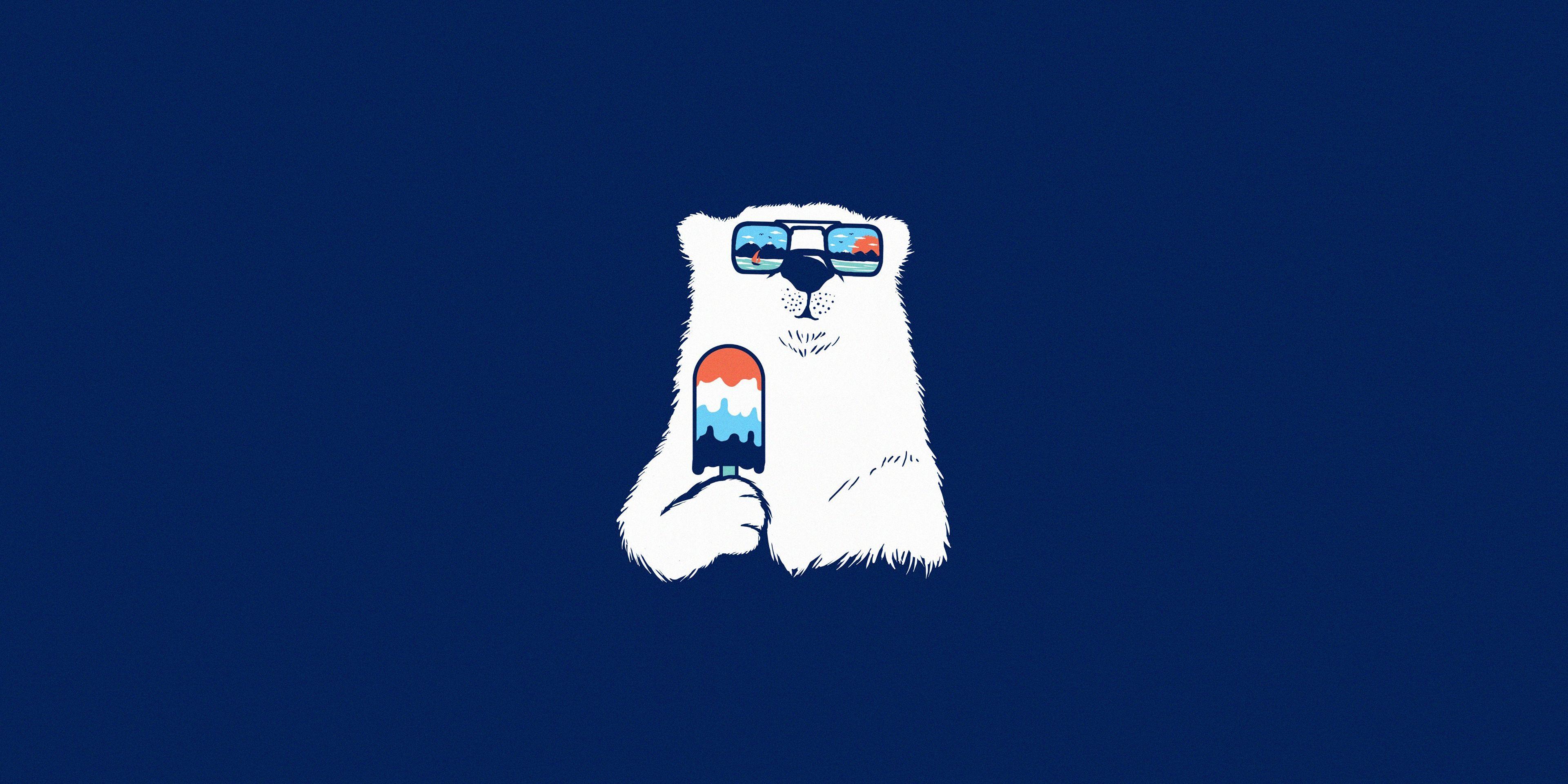 Minimalist Bear Wallpapers - Top Free Minimalist Bear Backgrounds ...