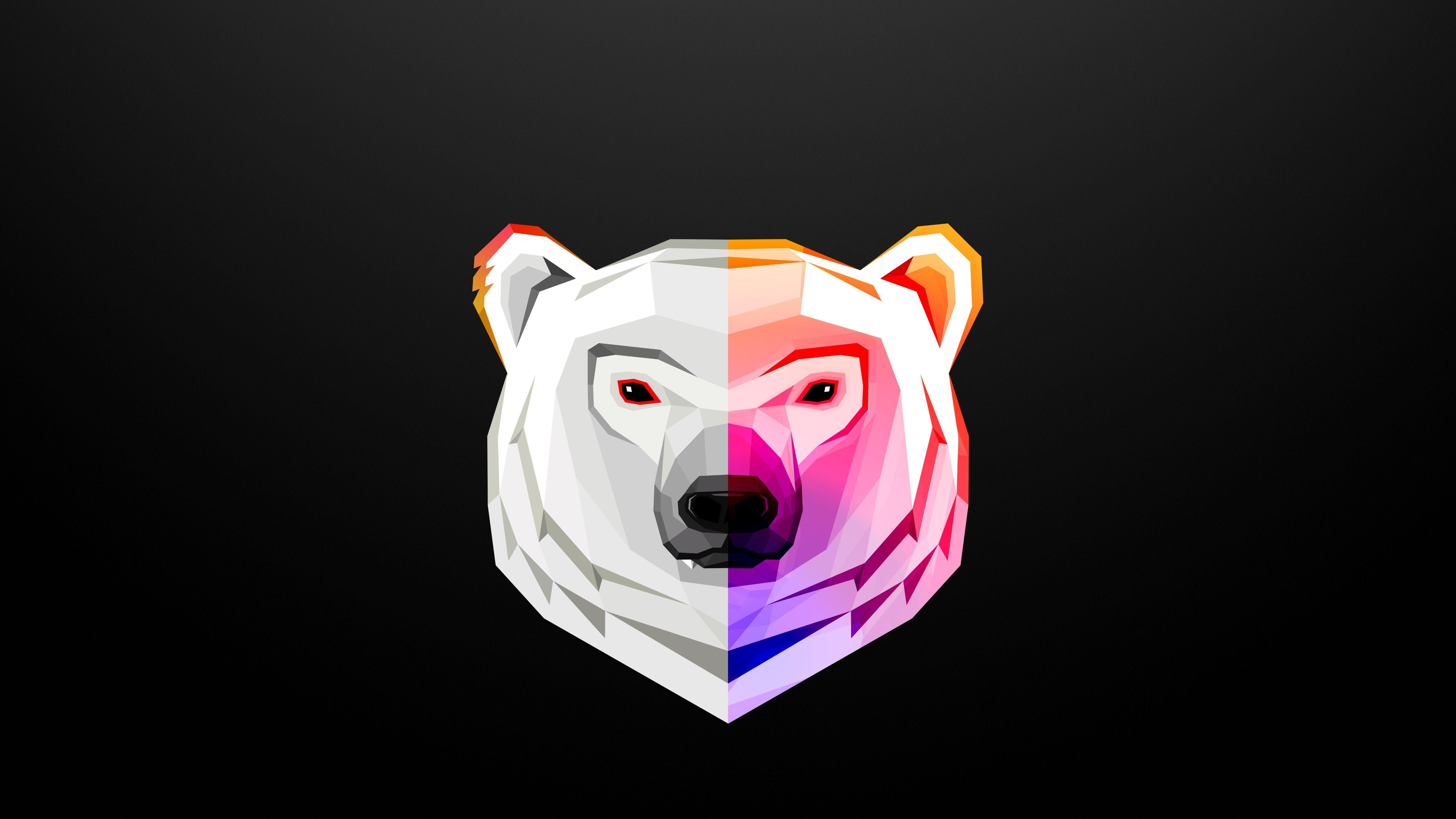 Minimalist Bear Wallpapers - Top Free Minimalist Bear Backgrounds ...