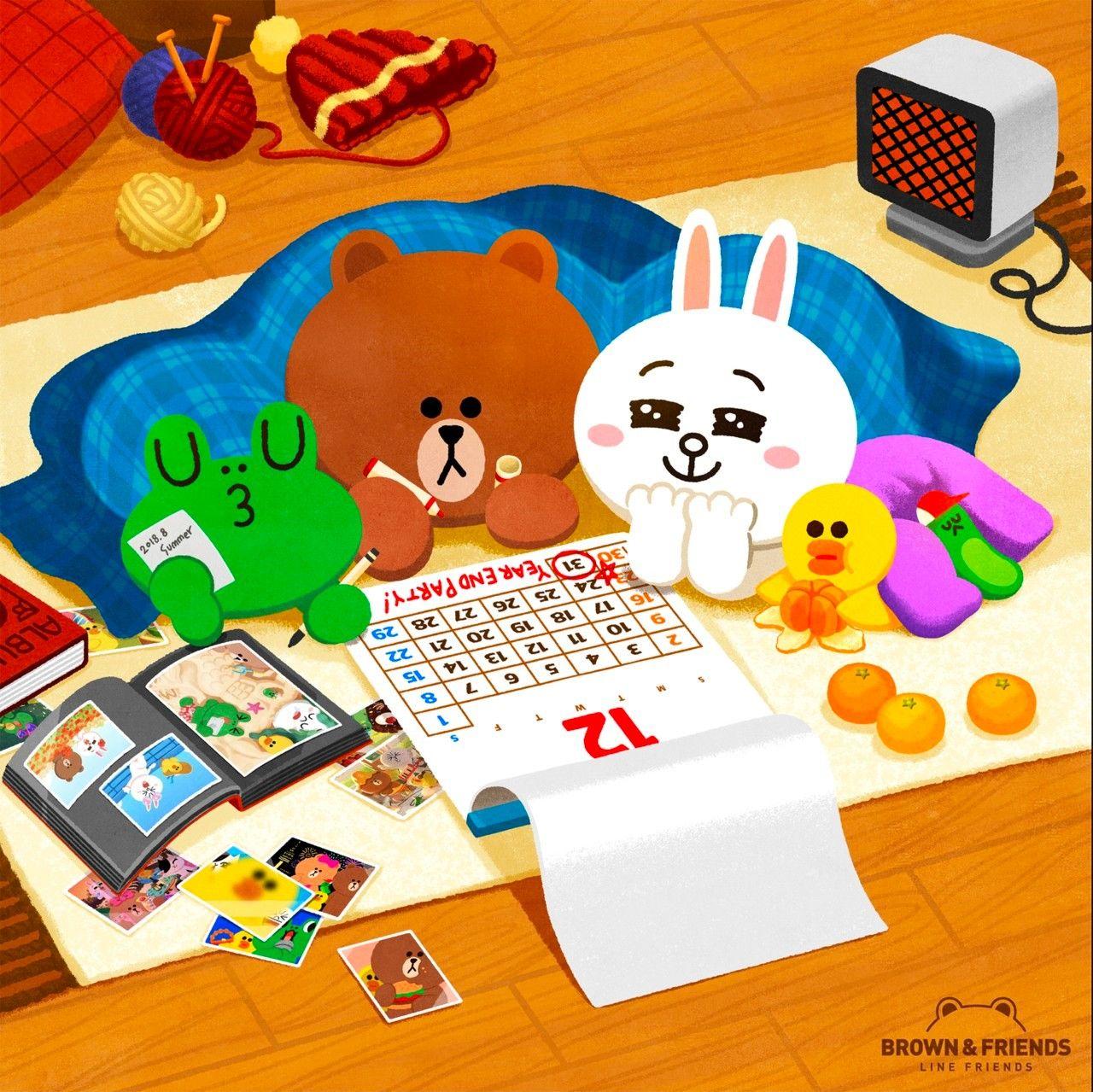 Line Friends Laptop Wallpapers - Top Free Line Friends Laptop ...
