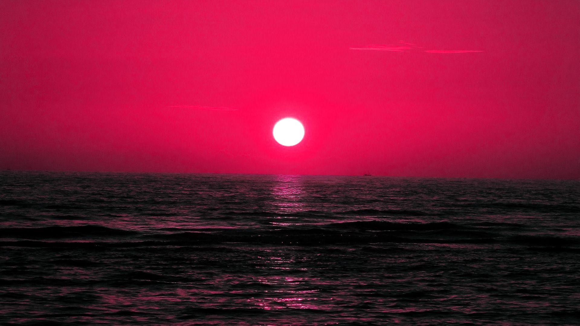 Red Sunset Wallpapers - Top Free Red Sunset Backgrounds - WallpaperAccess