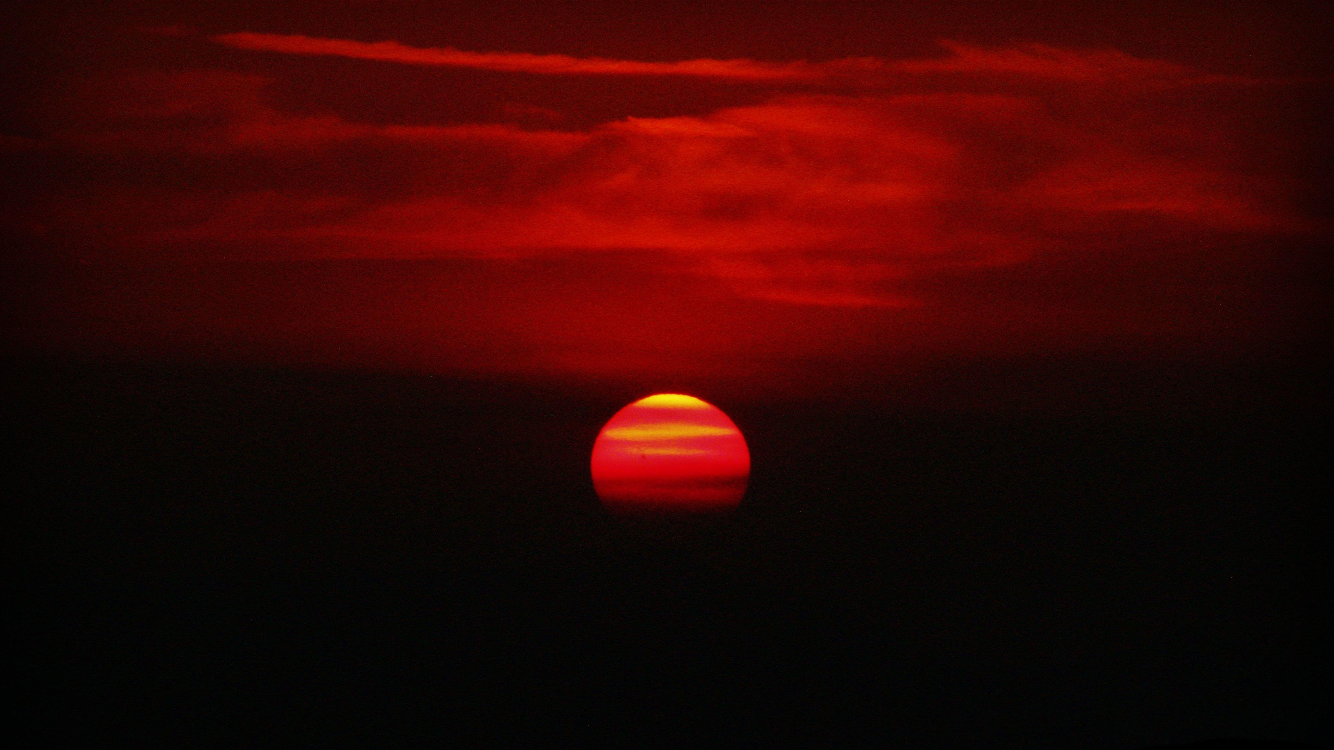 Red Sunset Wallpapers - Top Free Red Sunset Backgrounds - WallpaperAccess