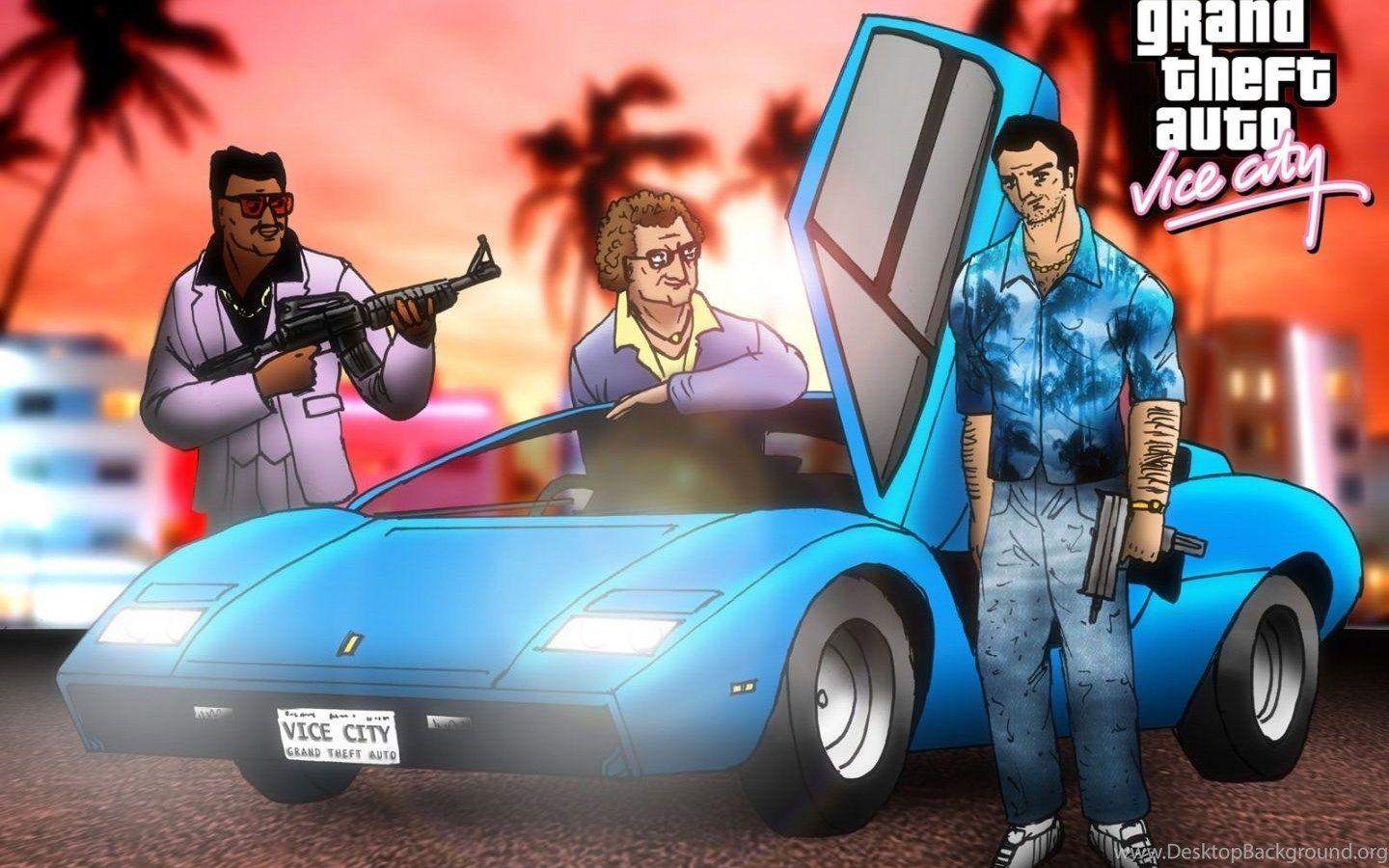 Vice City Wallpapers - Top Free Vice City Backgrounds - WallpaperAccess