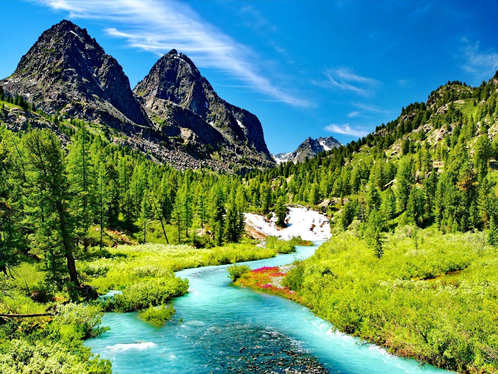 Mountain Streams Wallpapers - Top Free Mountain Streams Backgrounds ...