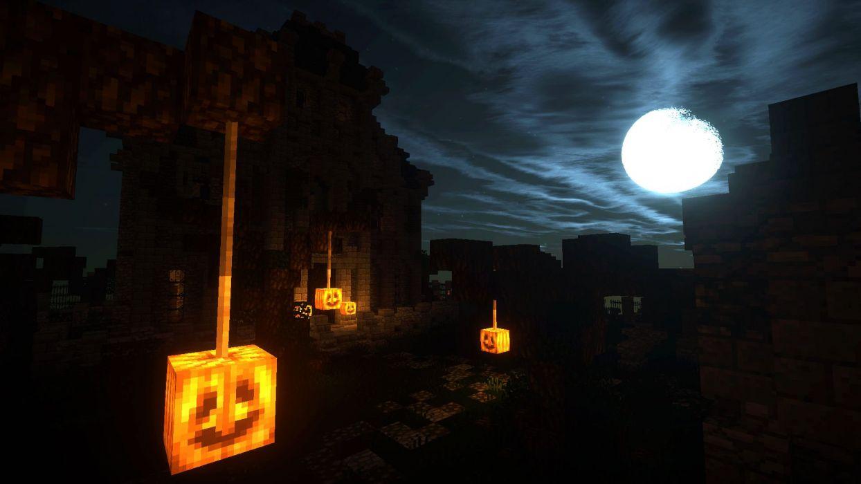 Minecraft Night Wallpapers - Top Free Minecraft Night Backgrounds ...