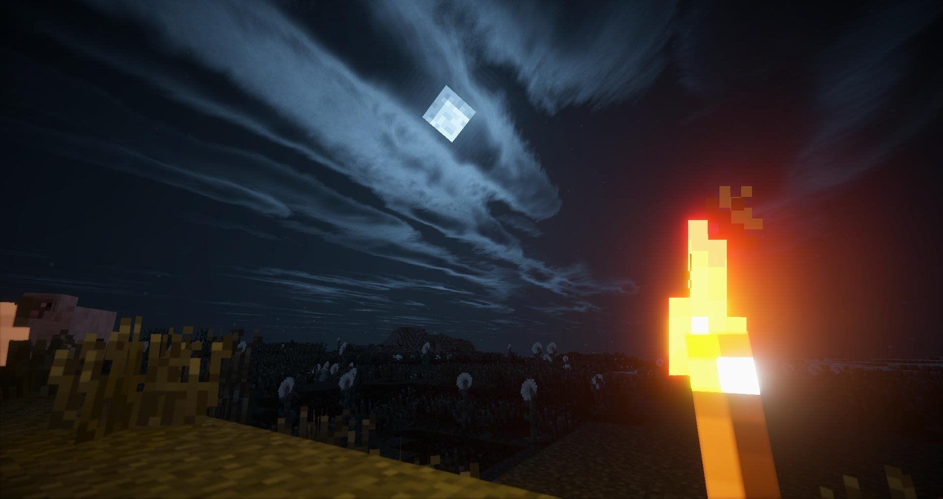 Minecraft Night Wallpapers - Top Free Minecraft Night Backgrounds ...
