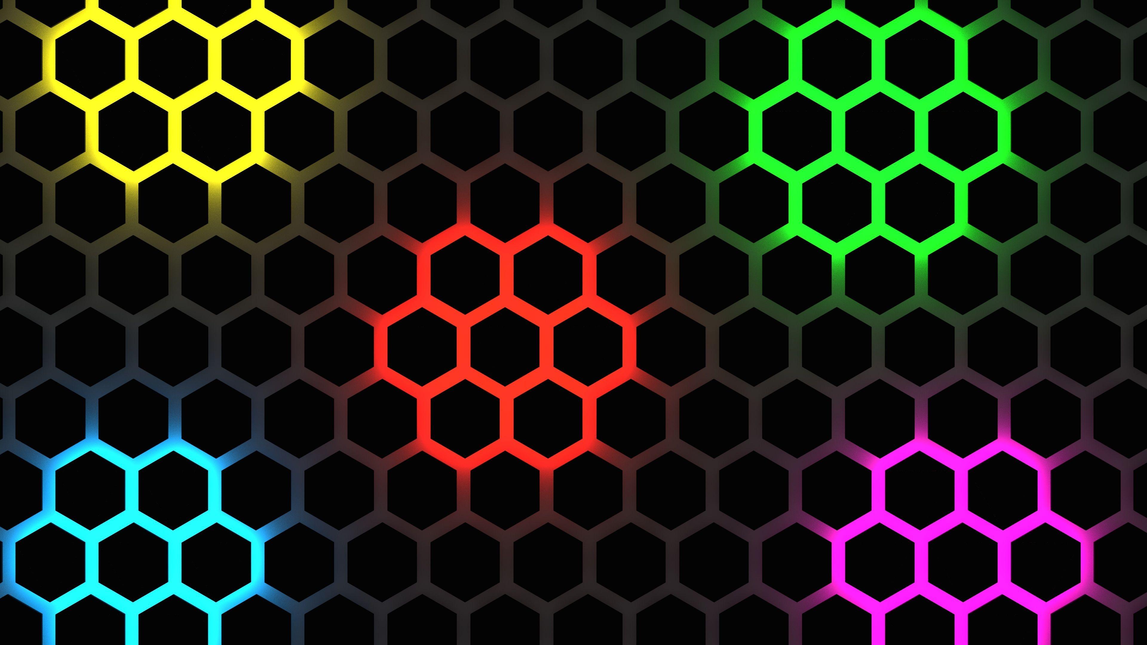 Hexagon 4K Wallpapers - Top Free Hexagon 4K Backgrounds - WallpaperAccess