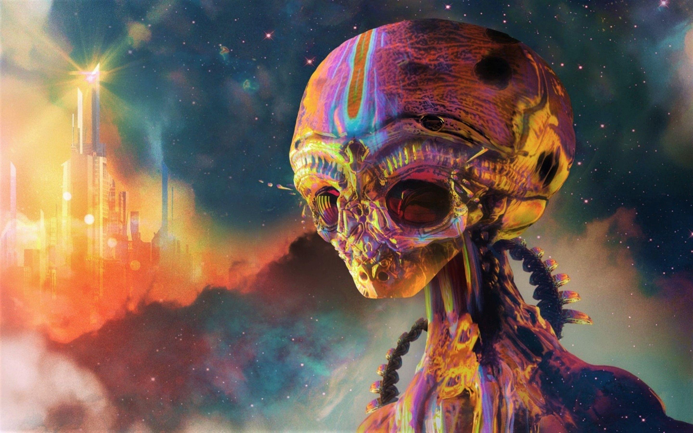 Trippy Alien Wallpapers - Top Free Trippy Alien Backgrounds ...