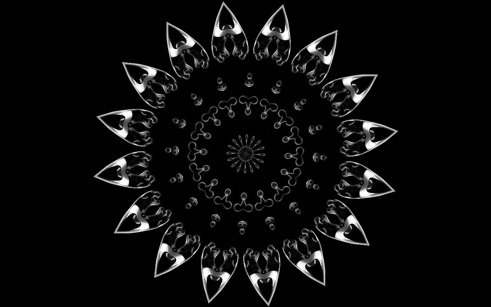 Mandala Black and White Wallpapers - Top Free Mandala Black and White ...