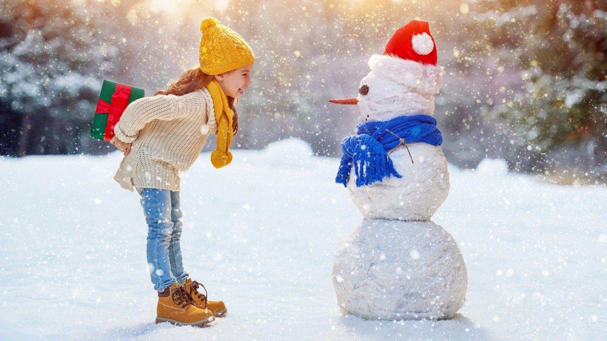 Winter Snowman Wallpapers - Top Free Winter Snowman Backgrounds ...