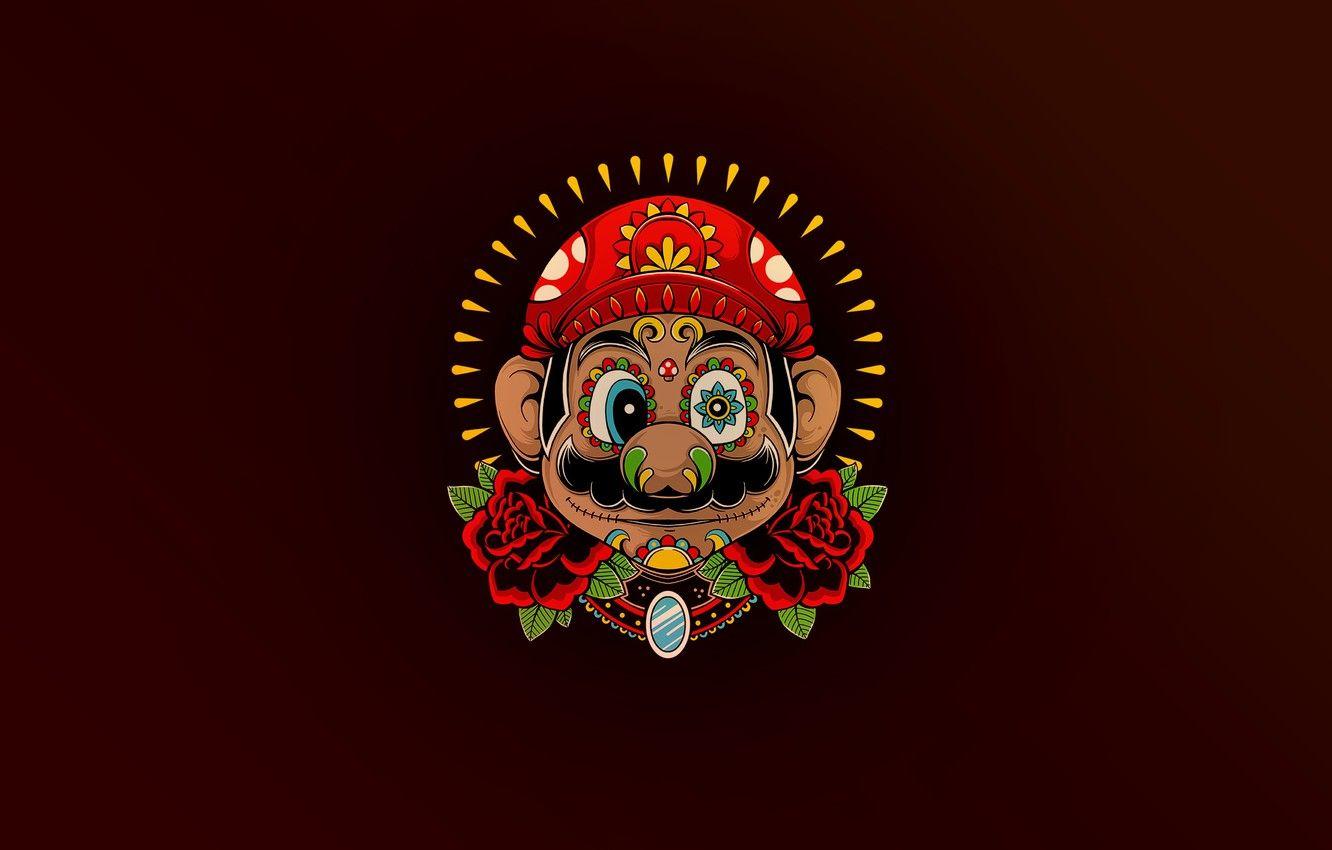 Mario Face Wallpapers - Top Free Mario Face Backgrounds - WallpaperAccess