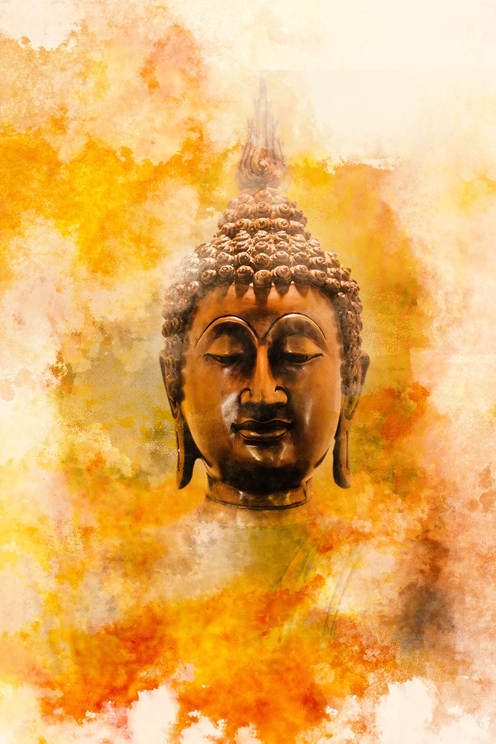Buddha Painting Wallpapers - Top Free Buddha Painting Backgrounds ...
