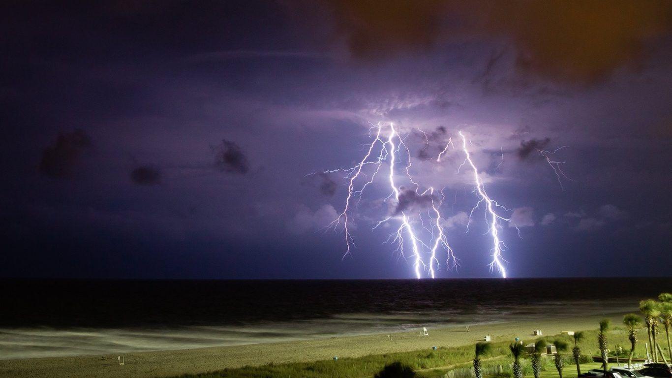 Thunder Sky Wallpapers - Top Free Thunder Sky Backgrounds - WallpaperAccess