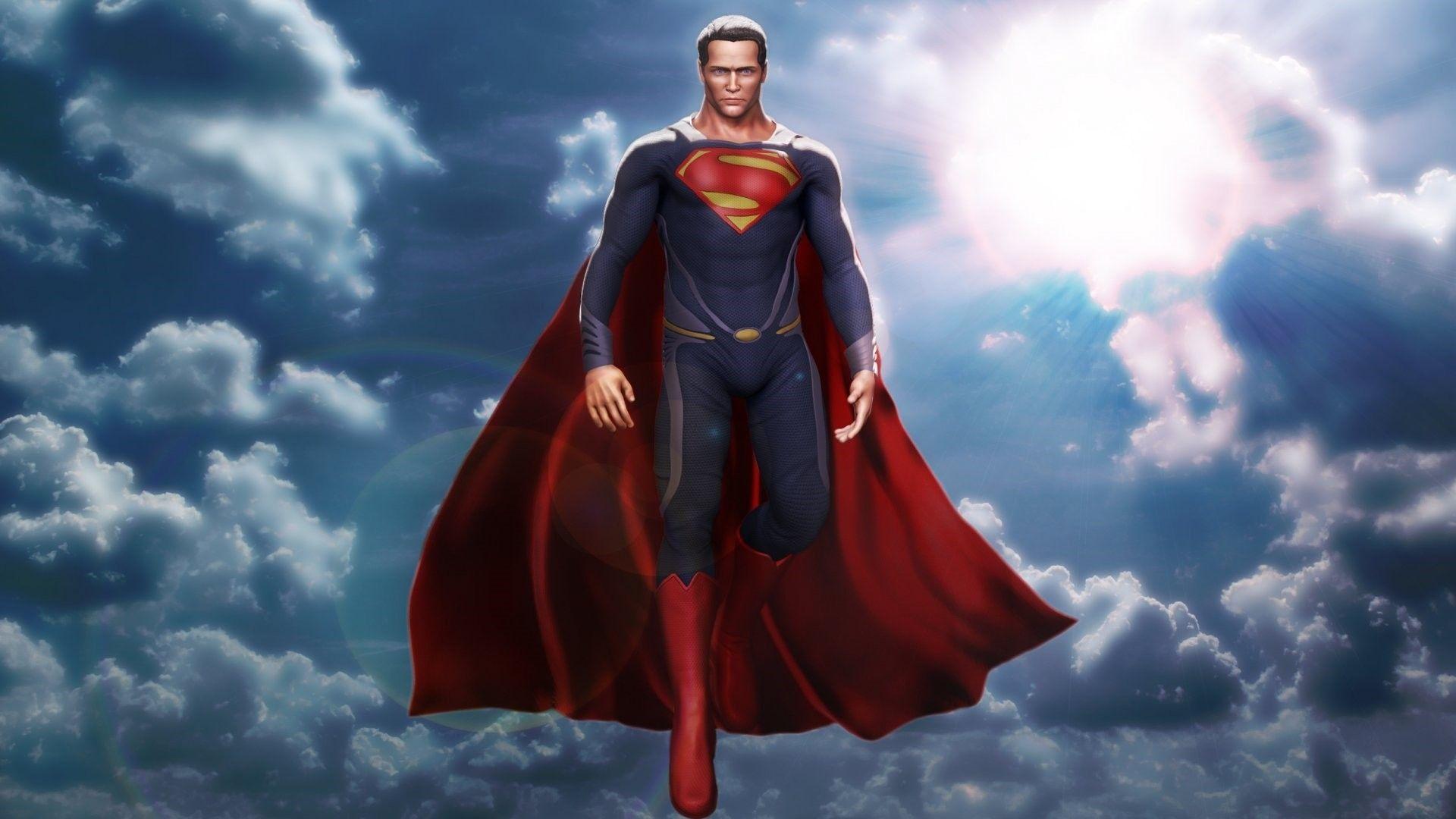 3D Superman Wallpapers - Top Free 3D Superman Backgrounds - WallpaperAccess