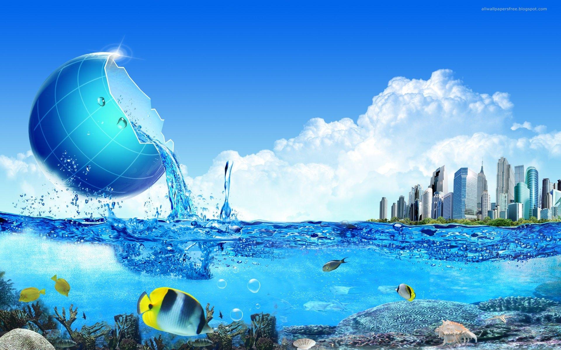 Blue Nature HD Wallpapers - Top Free Blue Nature HD Backgrounds ...