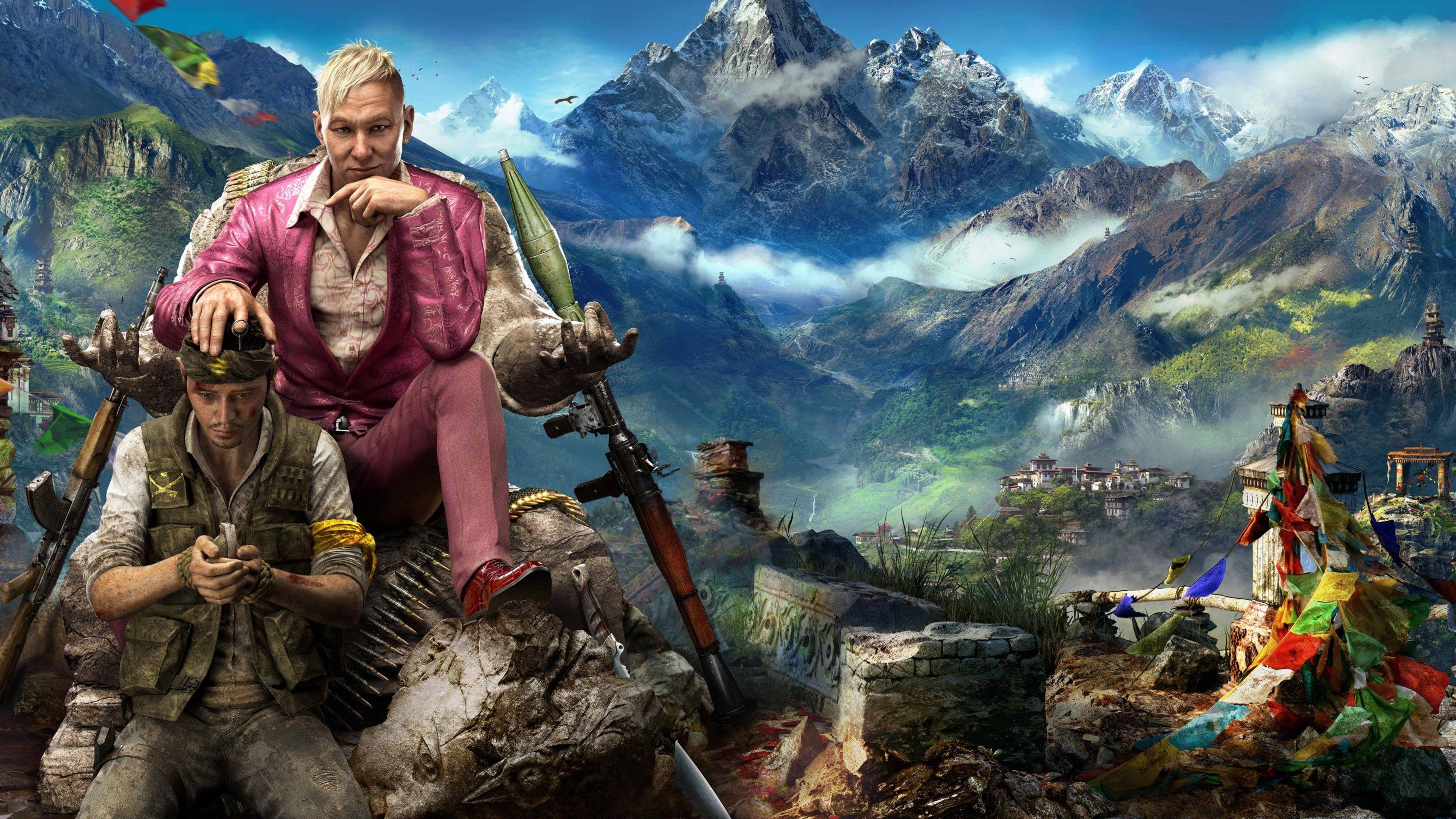Far Cry 4K Wallpapers - Top Free Far Cry 4K Backgrounds - WallpaperAccess