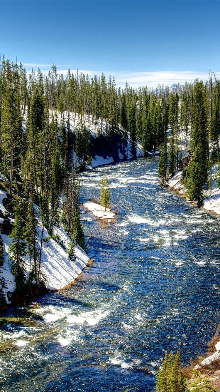 Yellowstone Winter Wallpapers - Top Free Yellowstone Winter Backgrounds ...