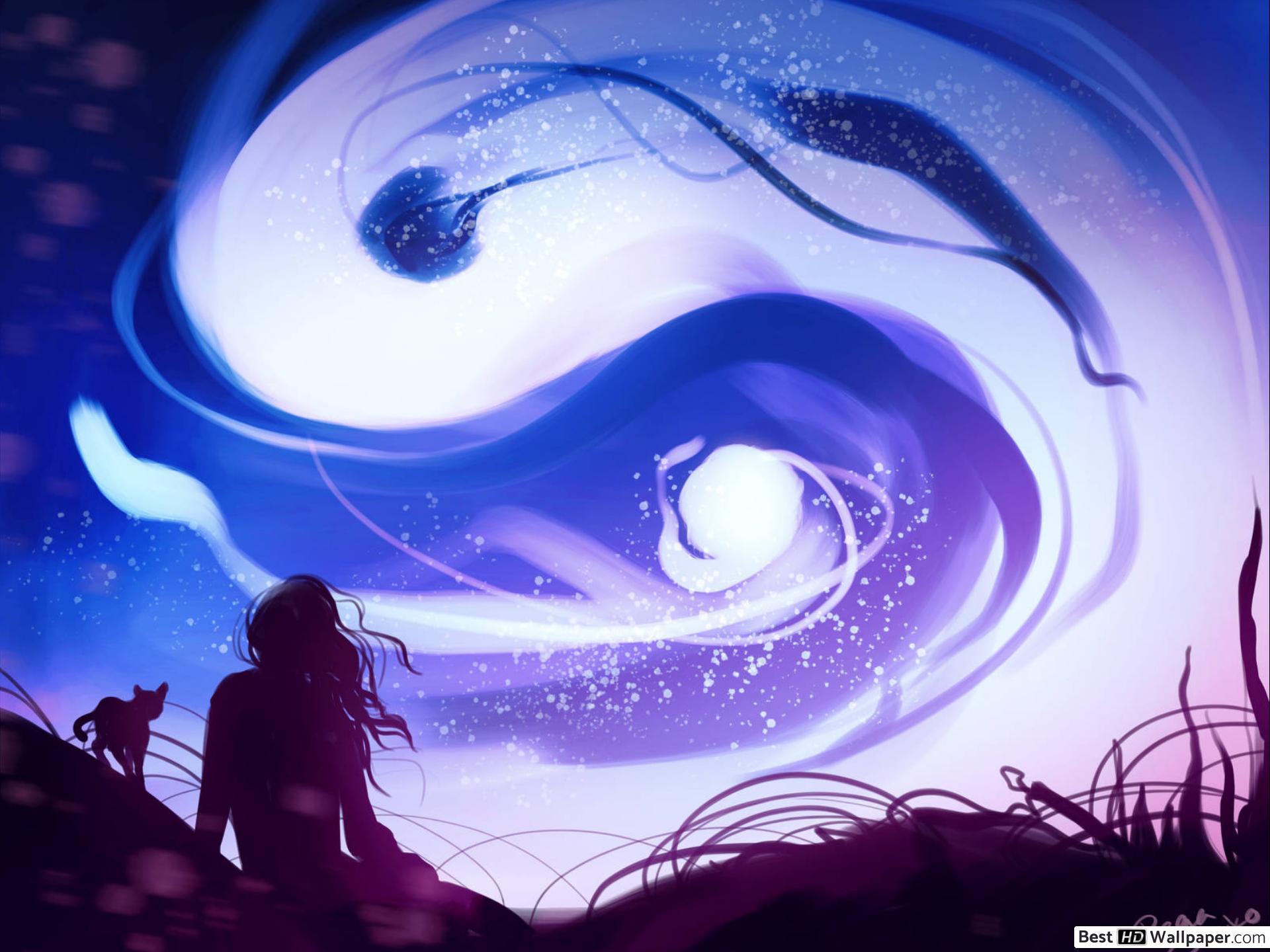 Yin Yang Galaxy Wallpapers - Top Free Yin Yang Galaxy Backgrounds ...