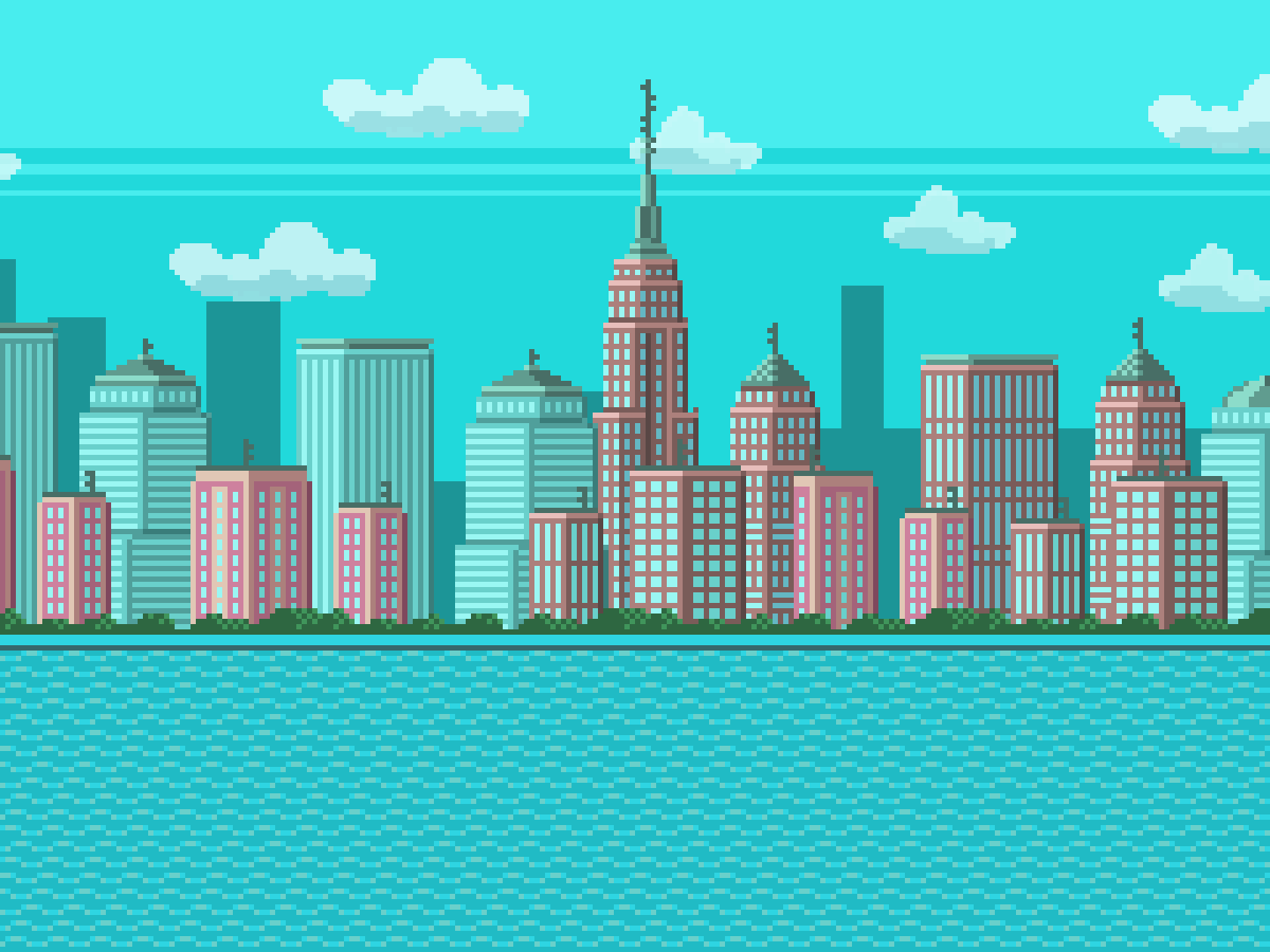 Retro Pixel Wallpapers - Top Free Retro Pixel Backgrounds - WallpaperAccess