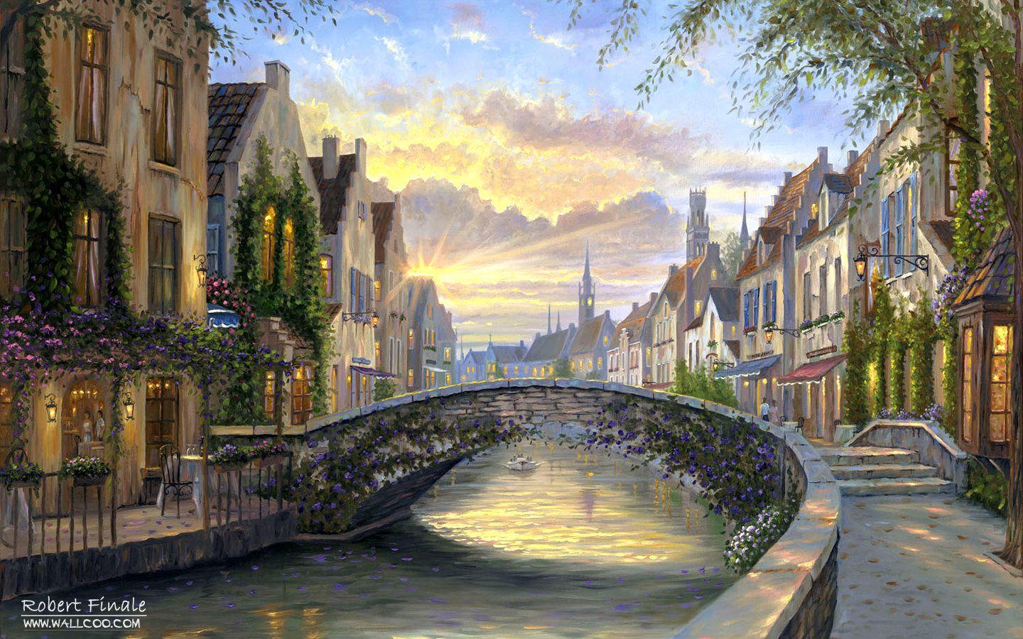 City Painting Wallpapers - Top Free City Painting Backgrounds ...