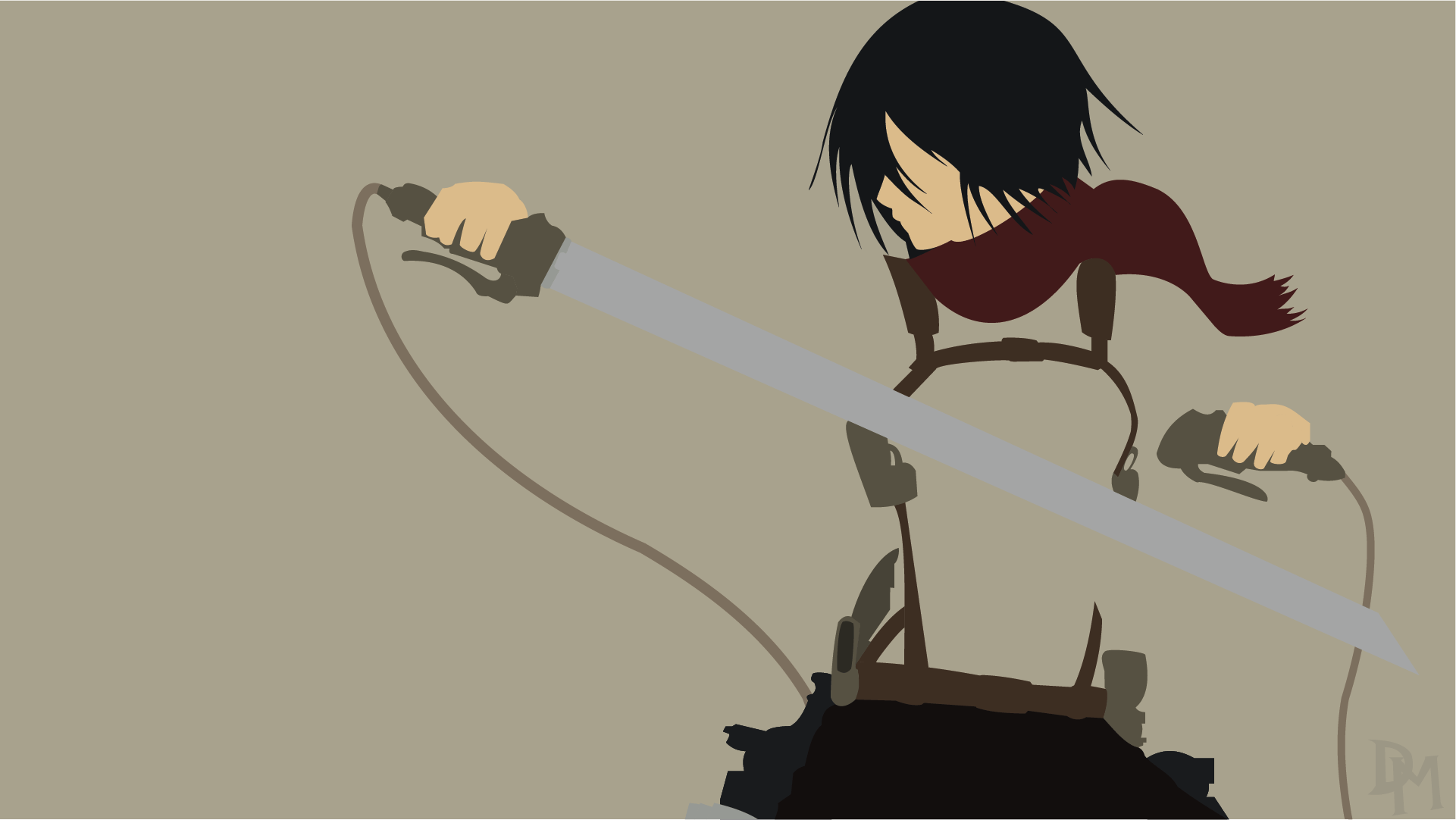 Attack On Titan Minimalist Wallpapers - Top Free Attack On Titan ...
