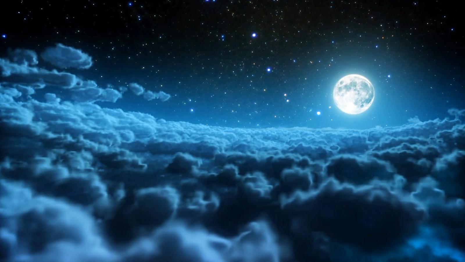 Night Moon Wallpapers - Top Free Night Moon Backgrounds - WallpaperAccess