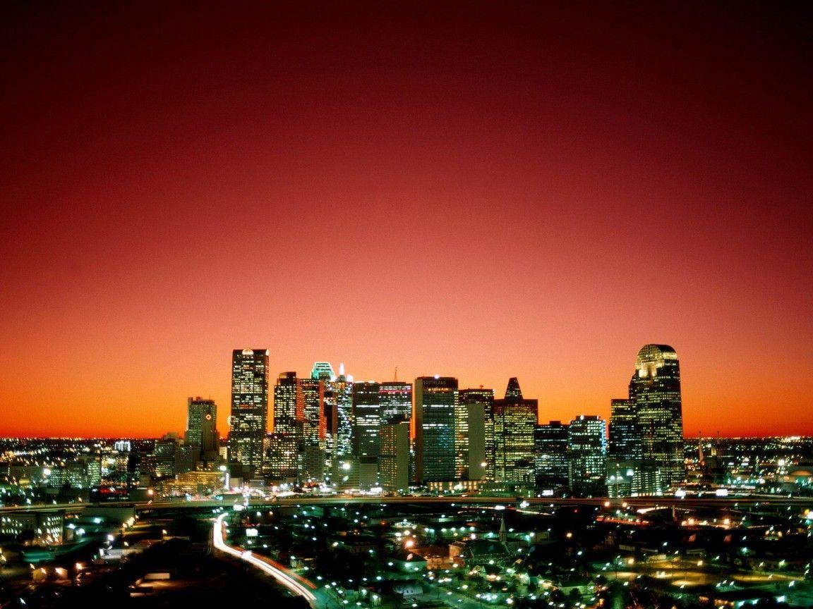 Dallas Skyline Wallpapers - Top Free Dallas Skyline Backgrounds ...