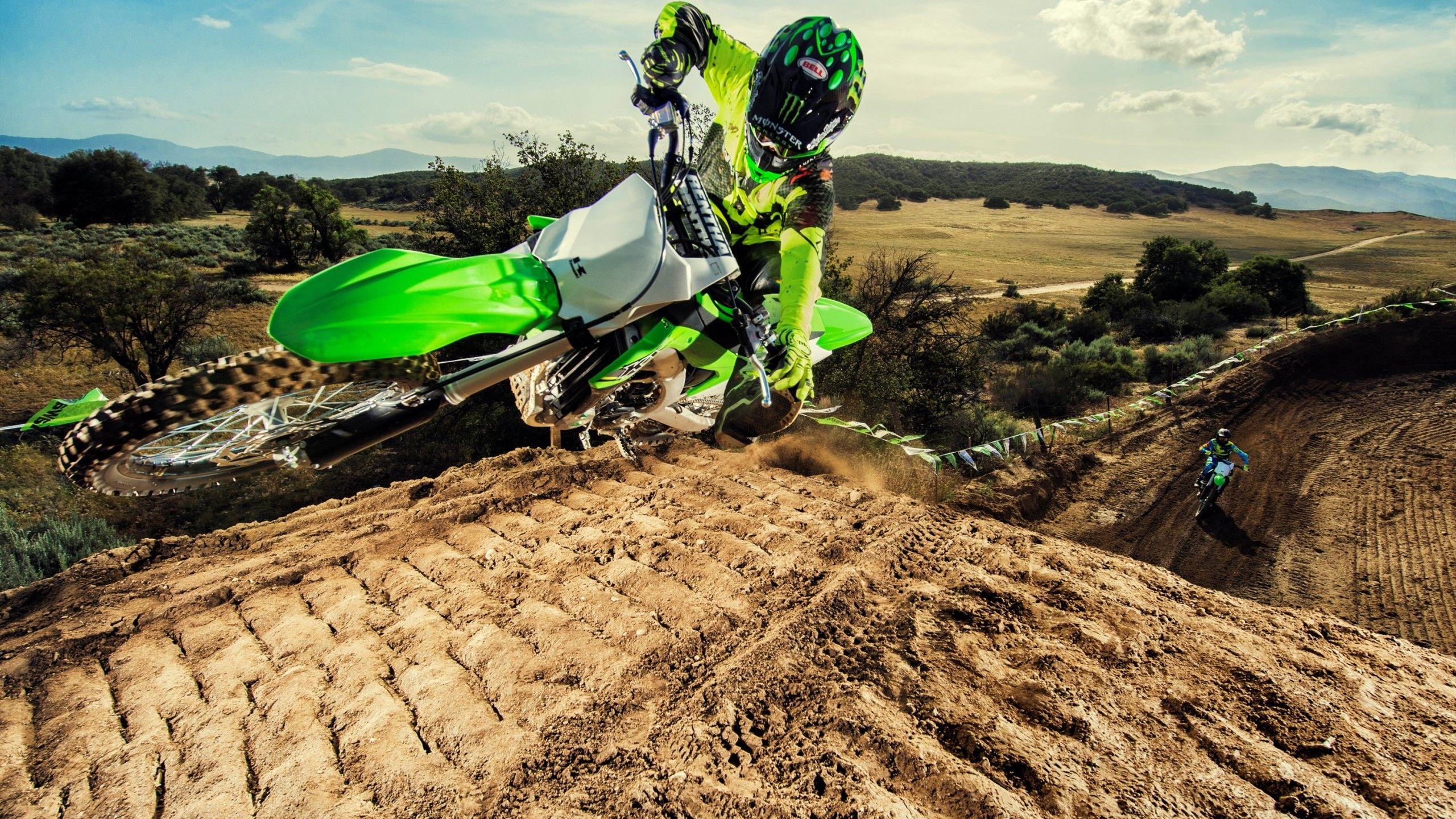 Kawasaki Motocross Wallpapers - Top Free Kawasaki Motocross Backgrounds ...