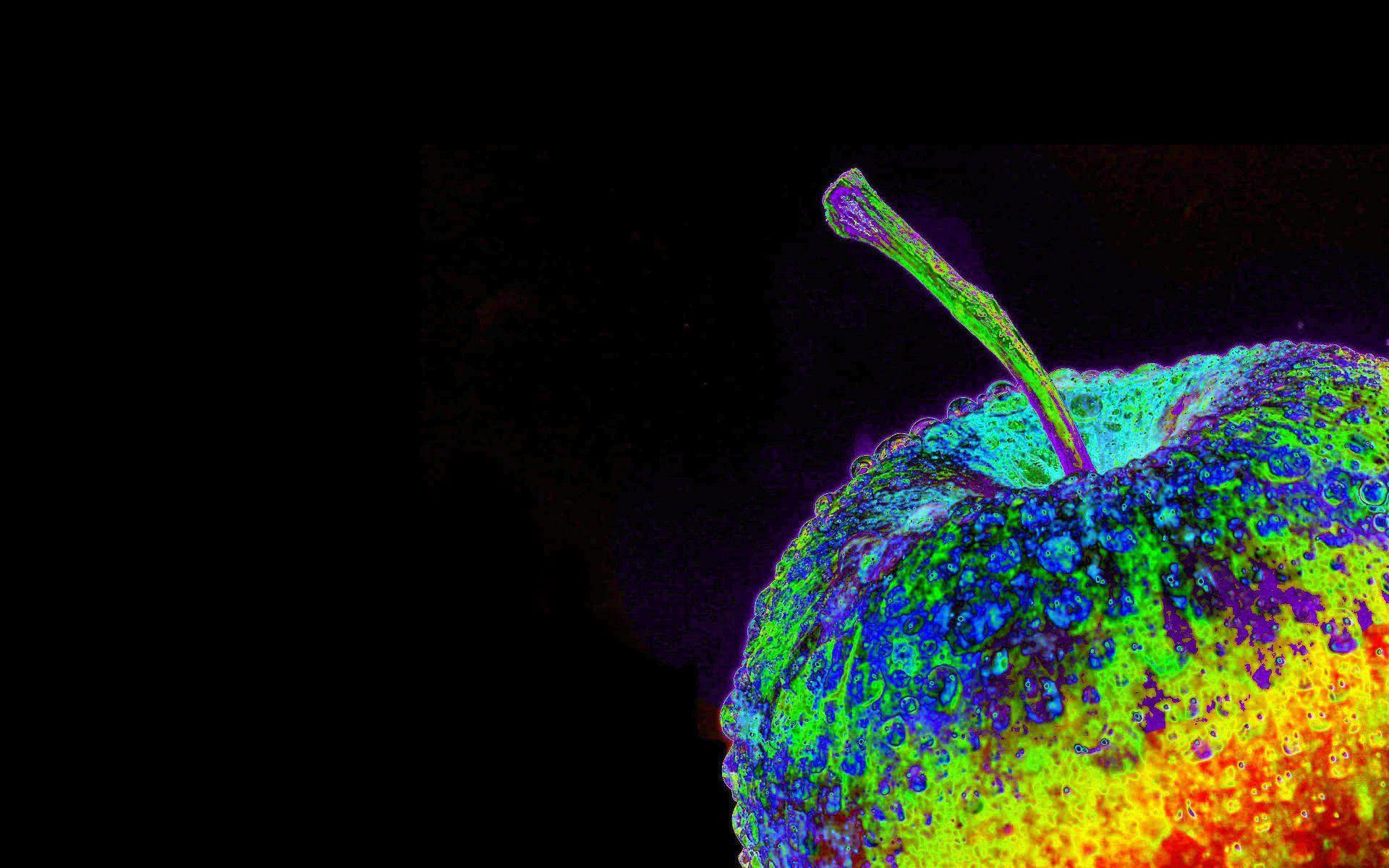 Cool Neon Apple Wallpapers - Top Free Cool Neon Apple Backgrounds ...