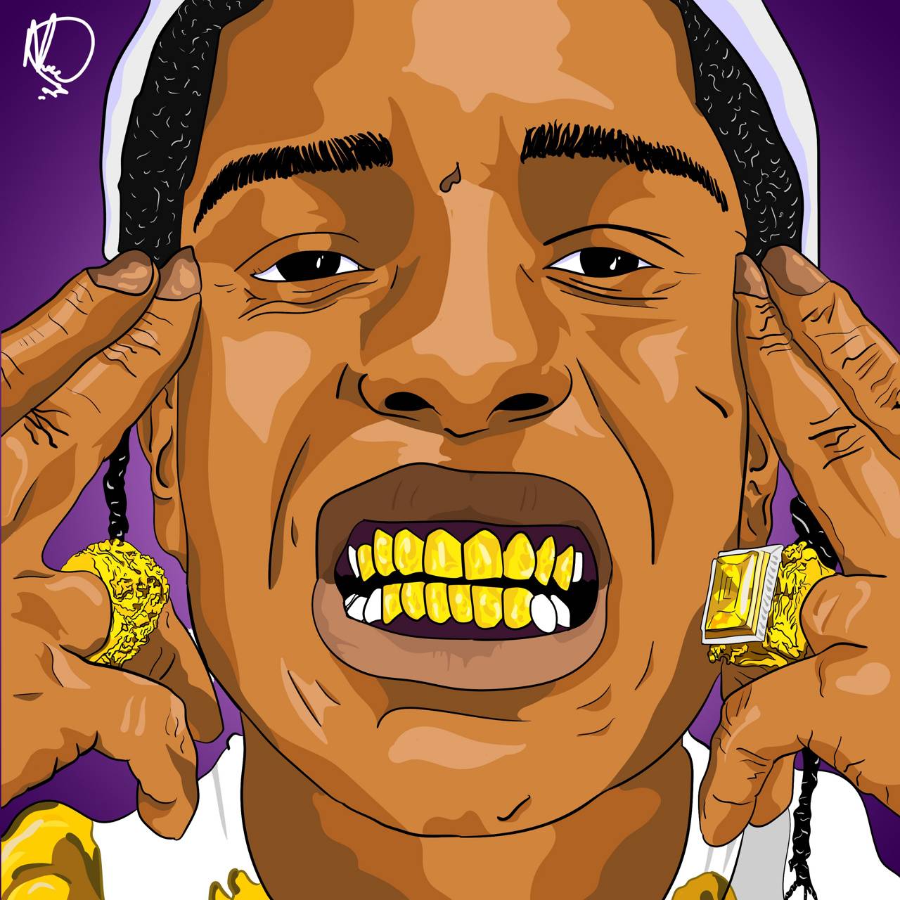 ASAP Rocky Smiling Wallpapers - Top Free ASAP Rocky Smiling Backgrounds ...