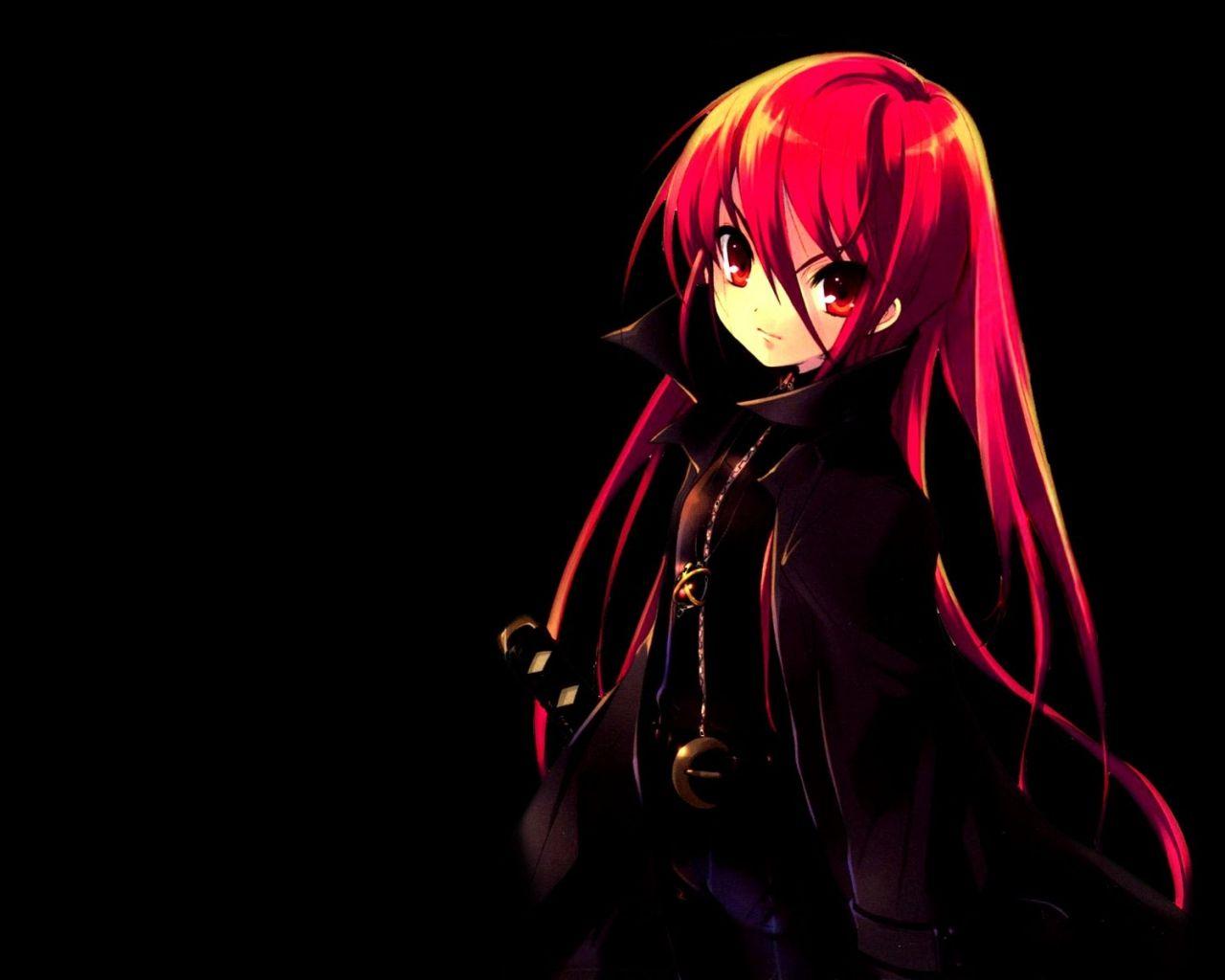 Red Anime Girl Wallpapers - Top Free Red Anime Girl Backgrounds ...