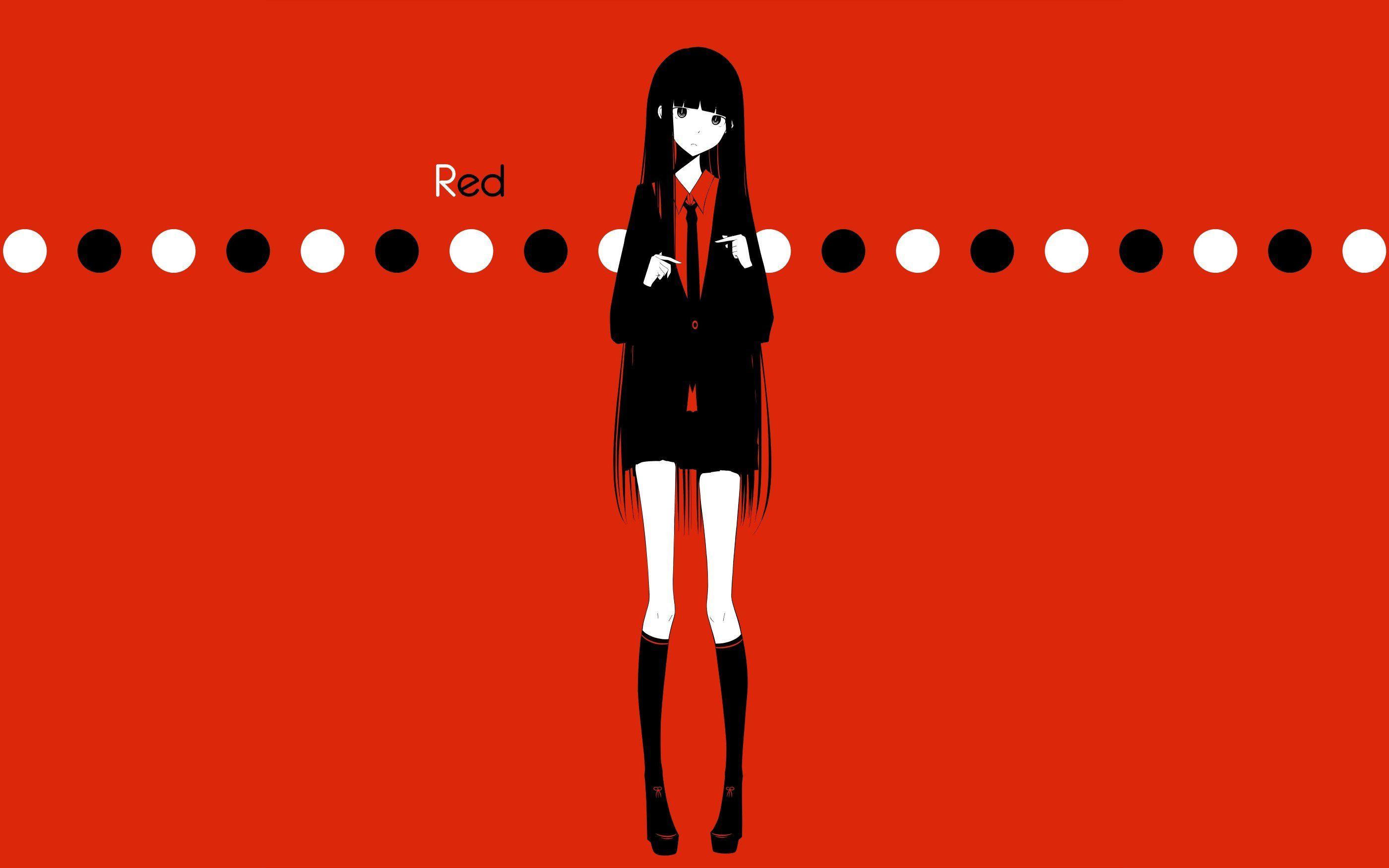 Red Anime Girl Wallpapers - Top Free Red Anime Girl Backgrounds ...