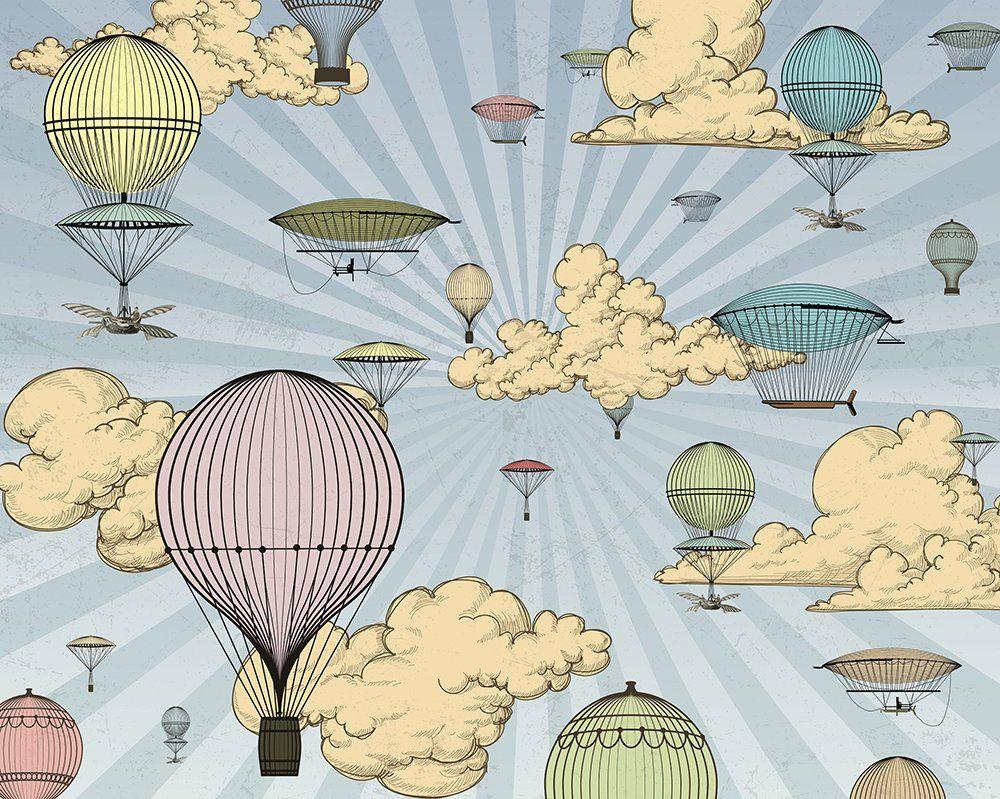 Vintage Balloon Wallpapers - Top Free Vintage Balloon Backgrounds ...