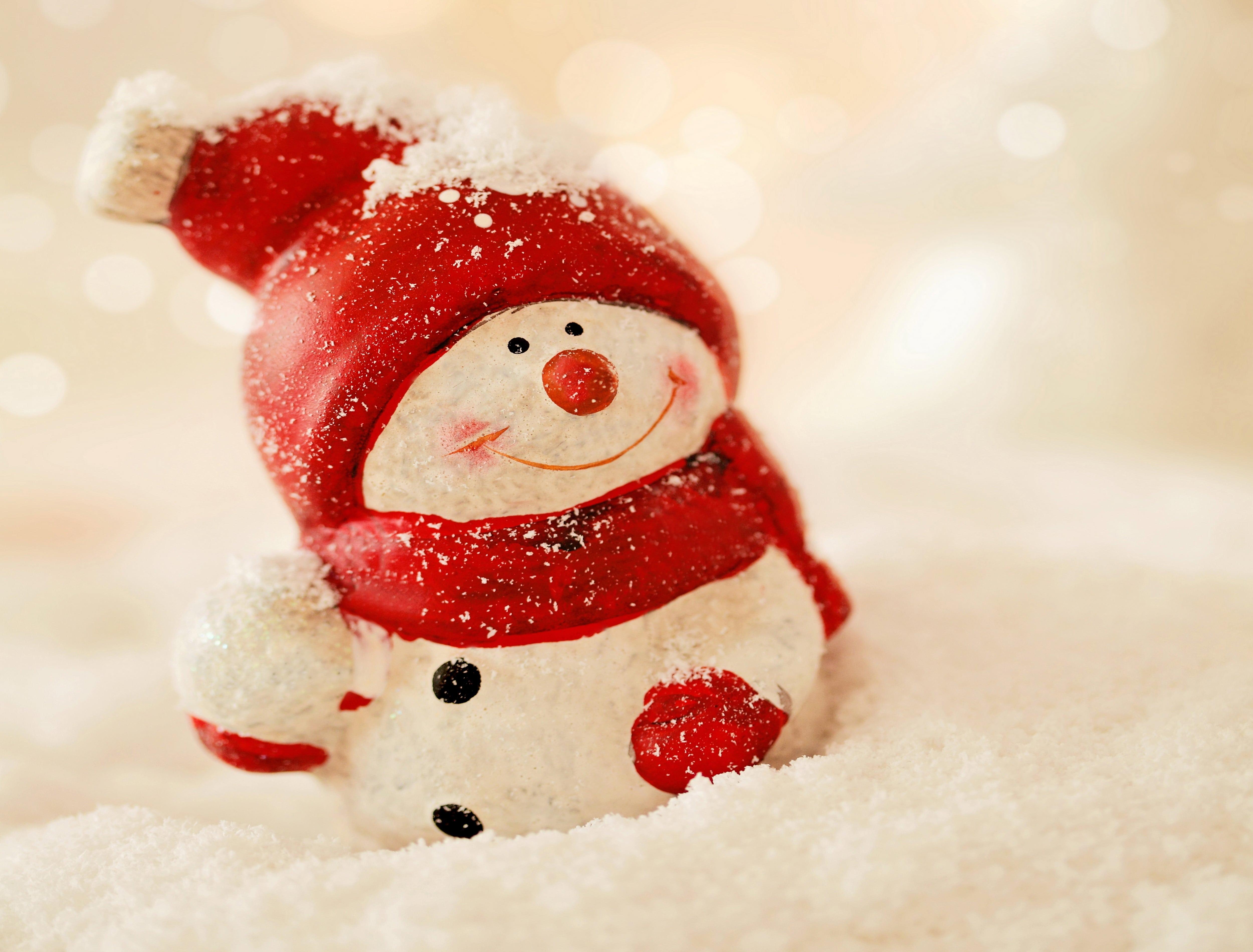 Winter Snowman 4K Wallpapers - Top Free Winter Snowman 4K Backgrounds ...