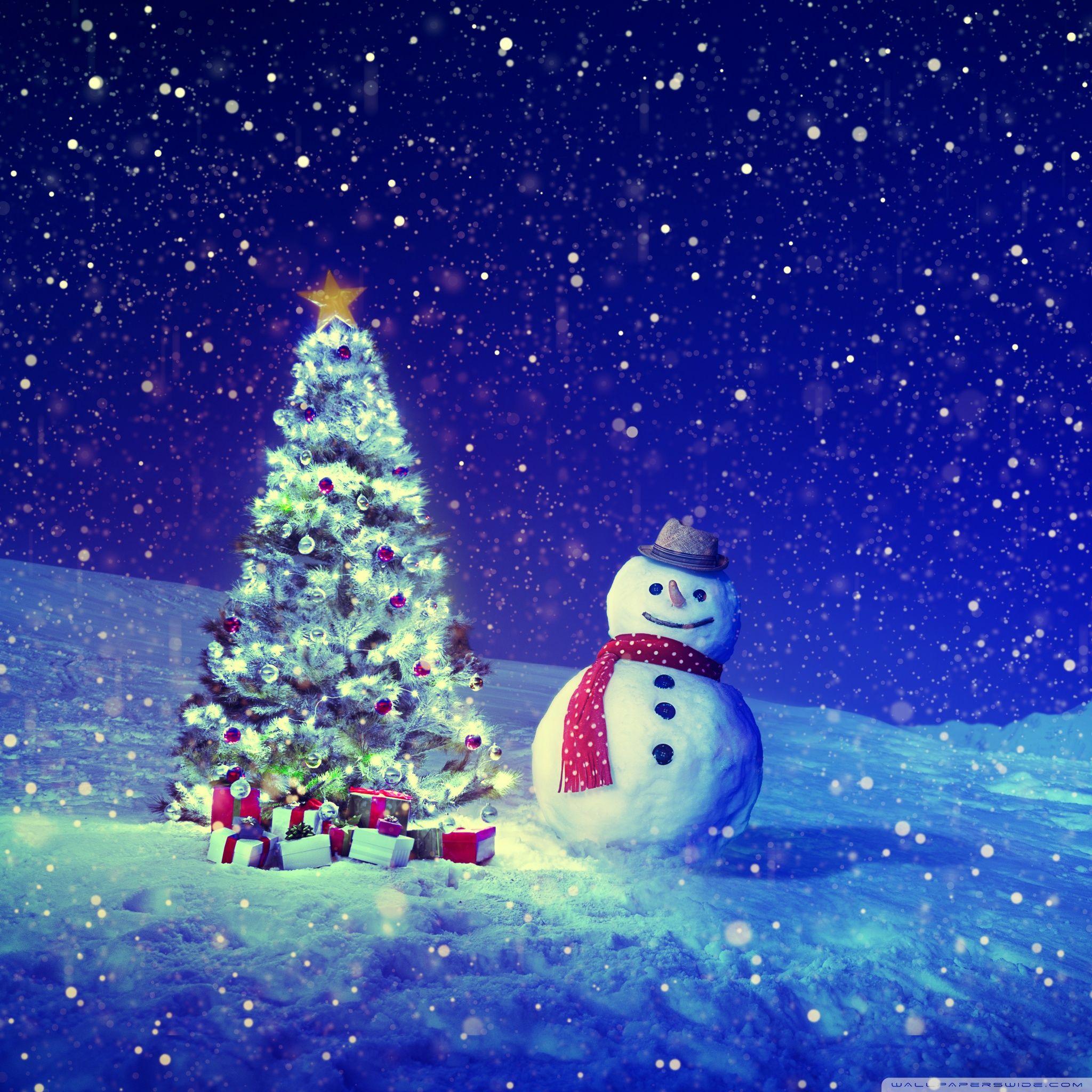 Winter Snowman 4K Wallpapers - Top Free Winter Snowman 4K Backgrounds ...