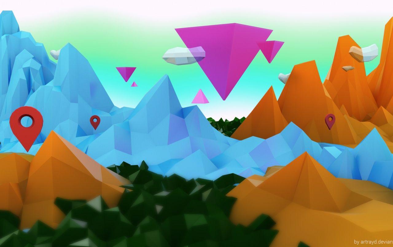 Abstract Landscape Wallpapers - Top Free Abstract Landscape Backgrounds ...