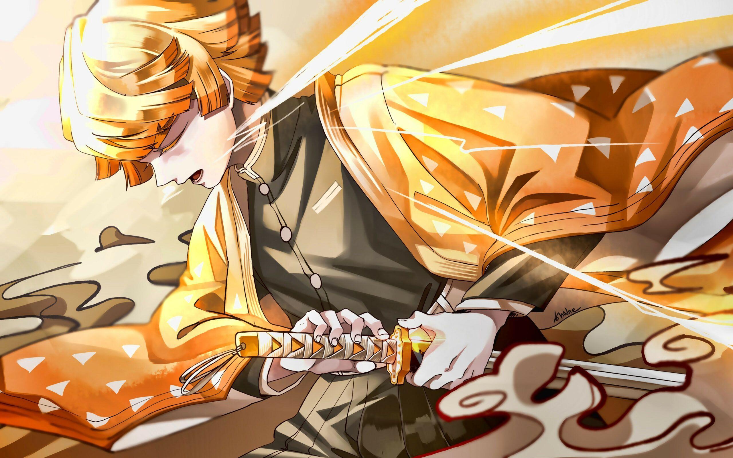 Demon Slayer Zenitsu 4K Wallpapers - Top Những Hình Ảnh Đẹp