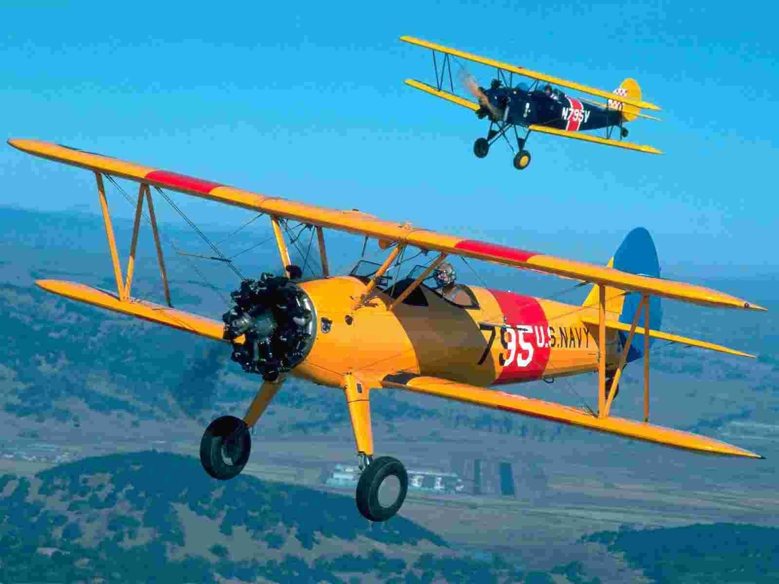 Biplane Wallpapers - Top Free Biplane Backgrounds - WallpaperAccess
