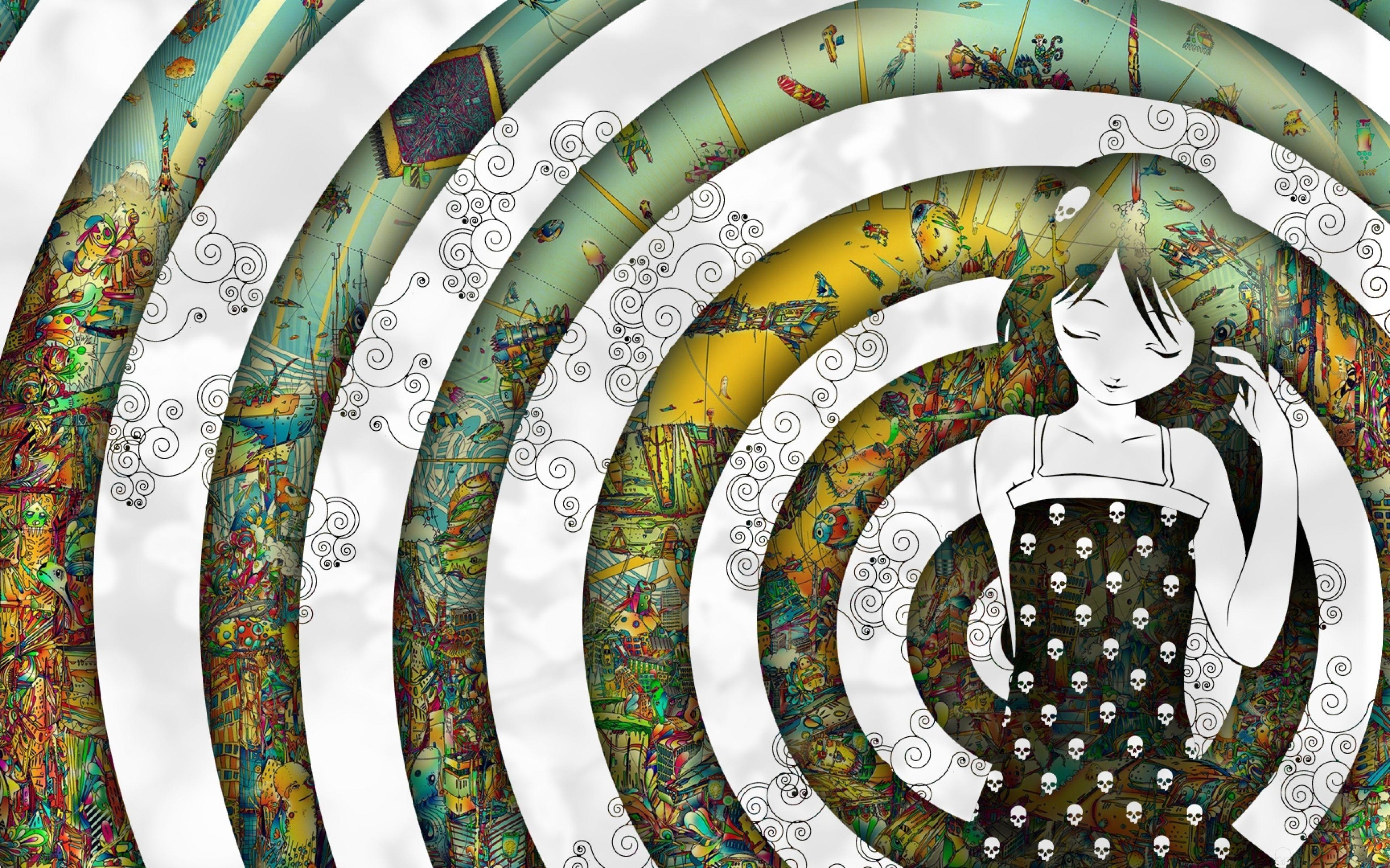 Trippy Girl Wallpapers - Top Free Trippy Girl Backgrounds - WallpaperAccess