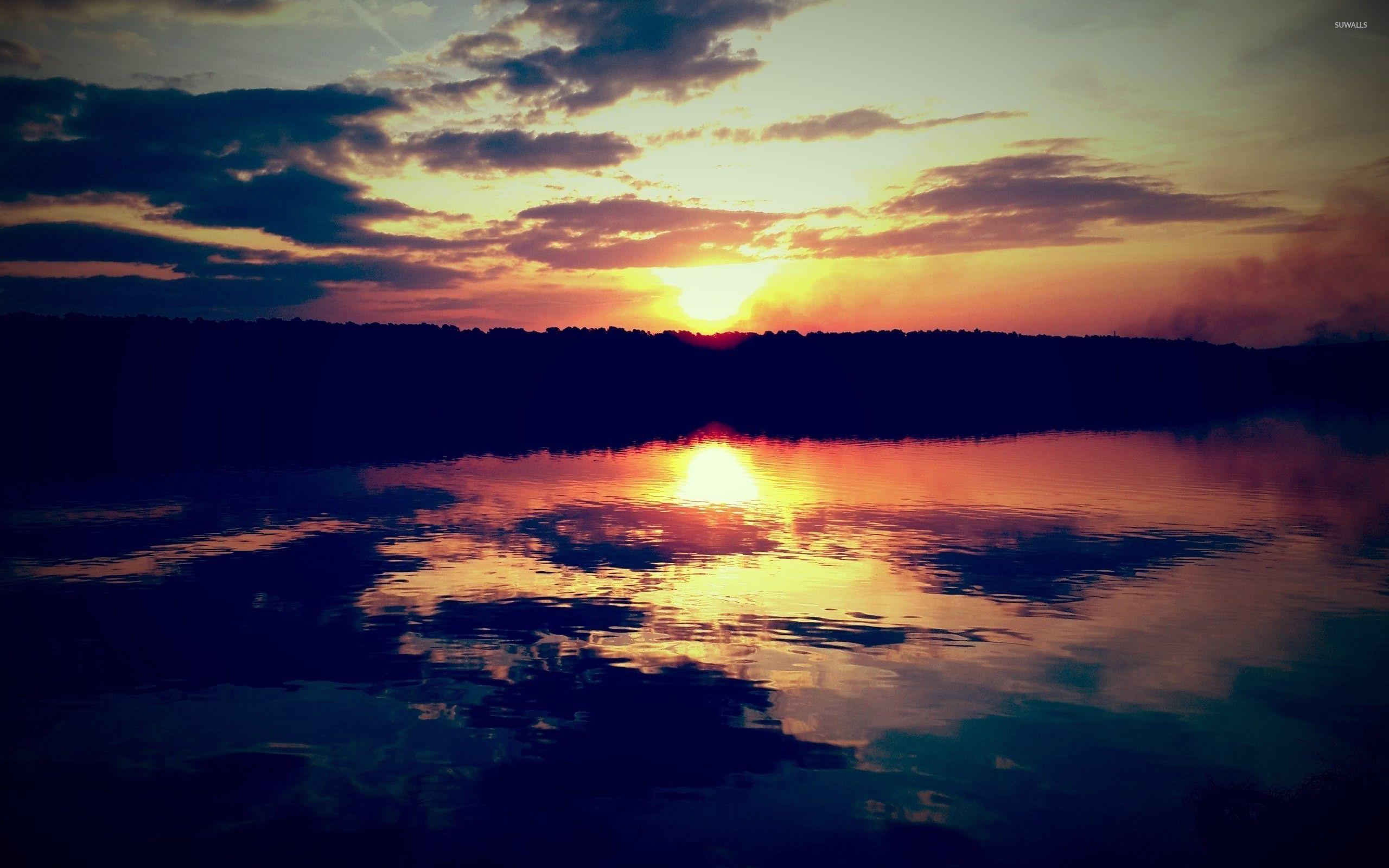 Water Sunset Wallpapers - Top Free Water Sunset Backgrounds ...