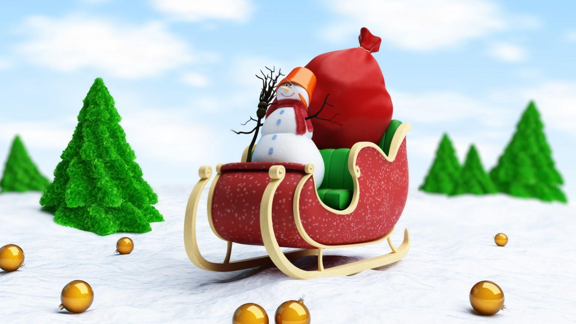 Christmas Sled Wallpapers - Top Free Christmas Sled Backgrounds ...