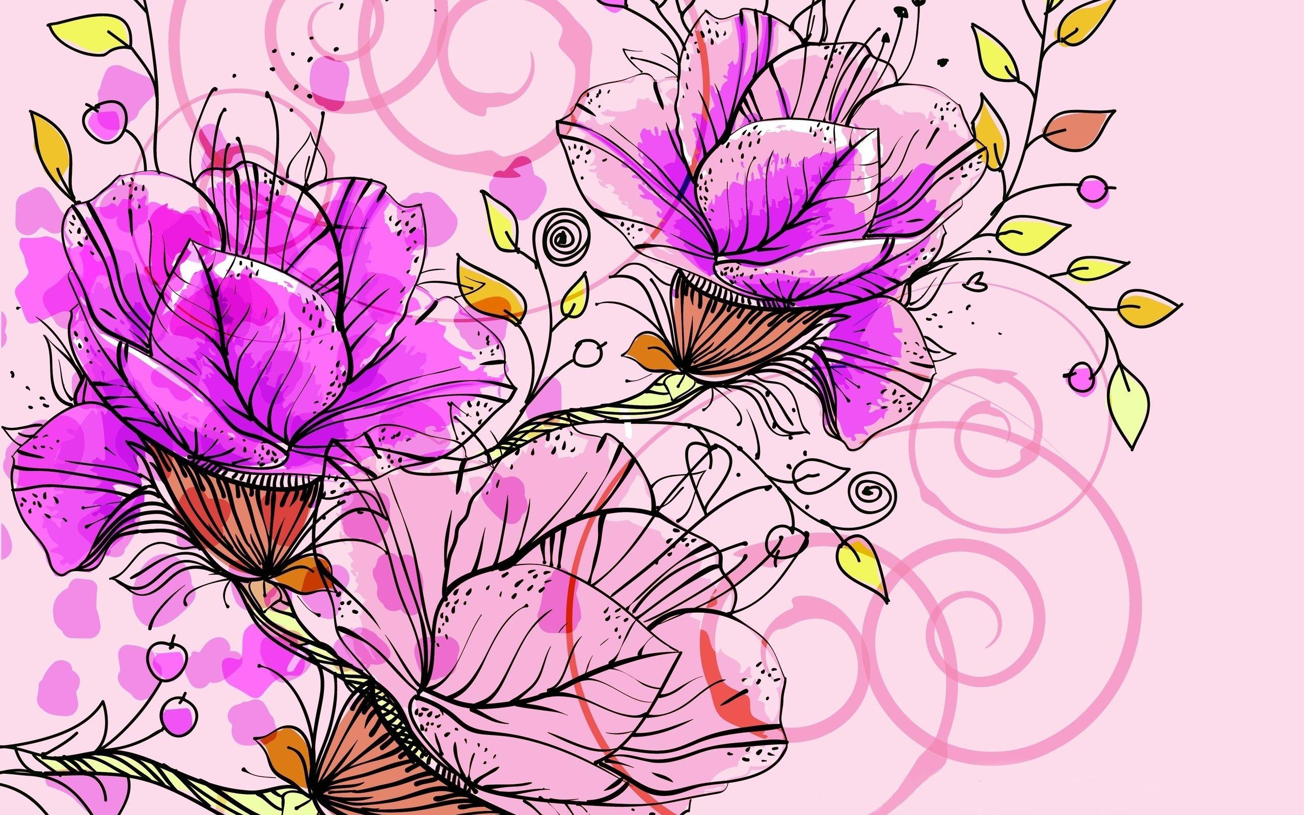 Abstract Floral Wallpapers - Top Free Abstract Floral Backgrounds ...