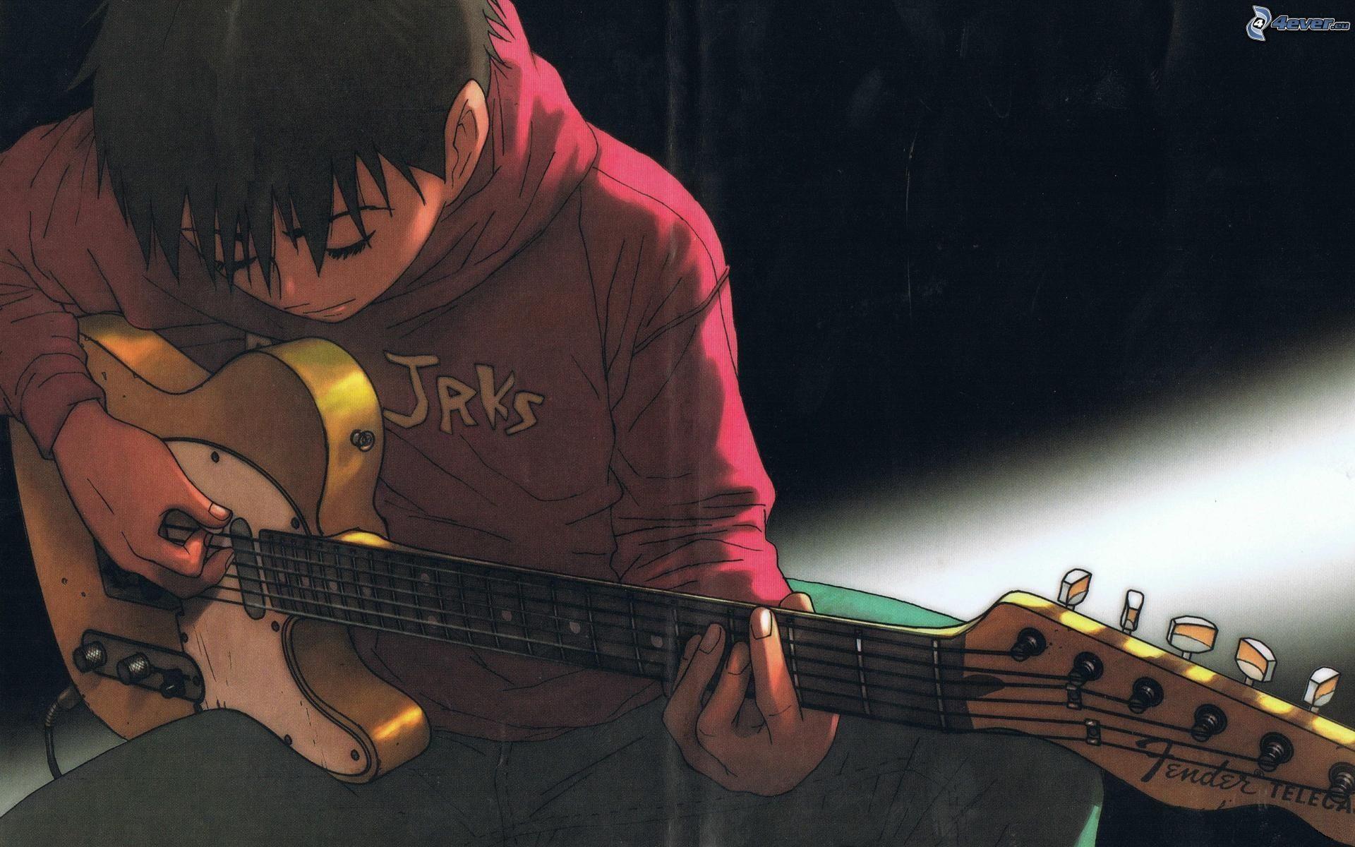 Guitar Cartoon Wallpapers - Top Free Guitar Cartoon Backgrounds ...