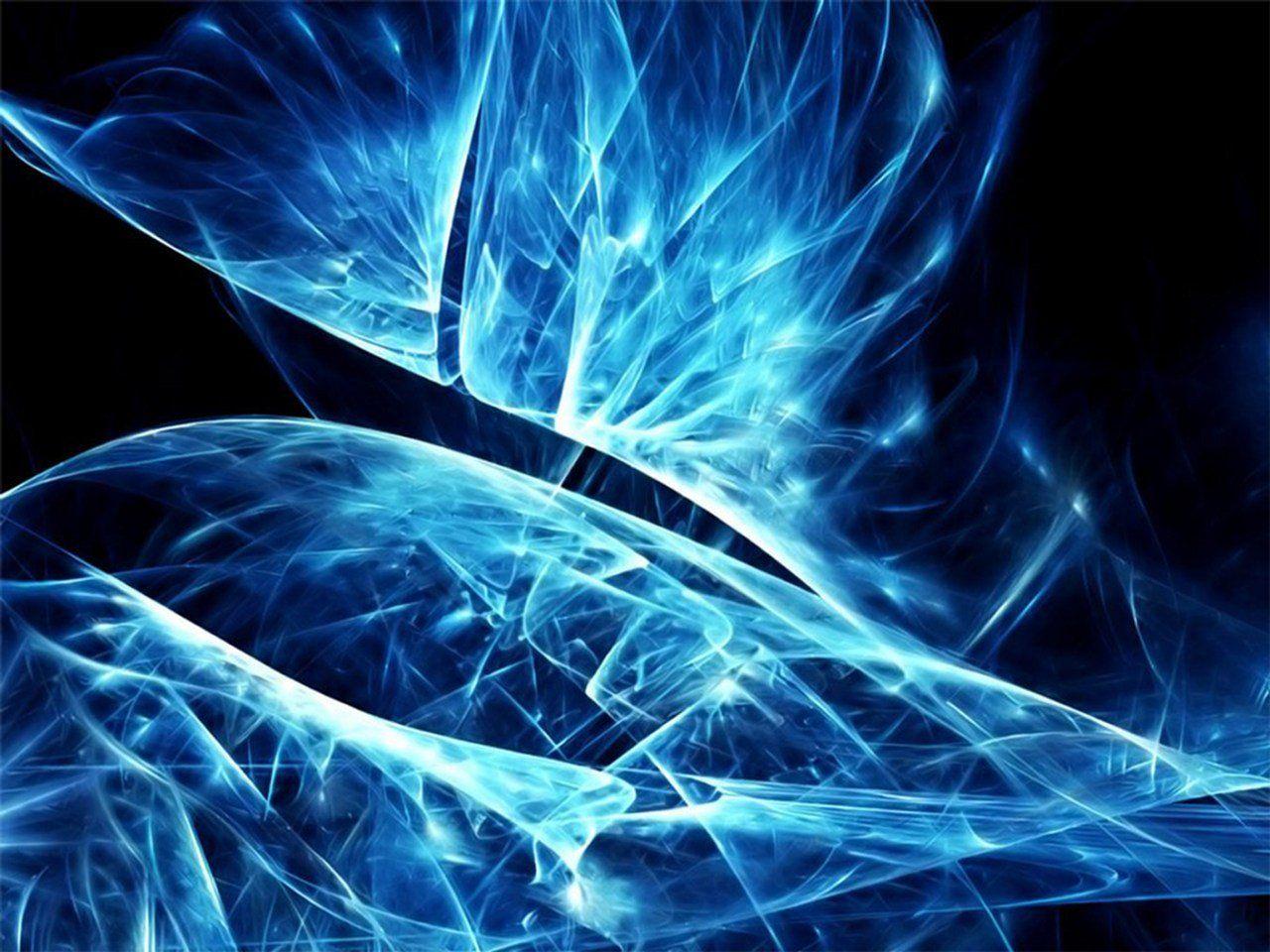 Cool Blue 3D Abstract Wallpapers - Top Free Cool Blue 3D Abstract ...