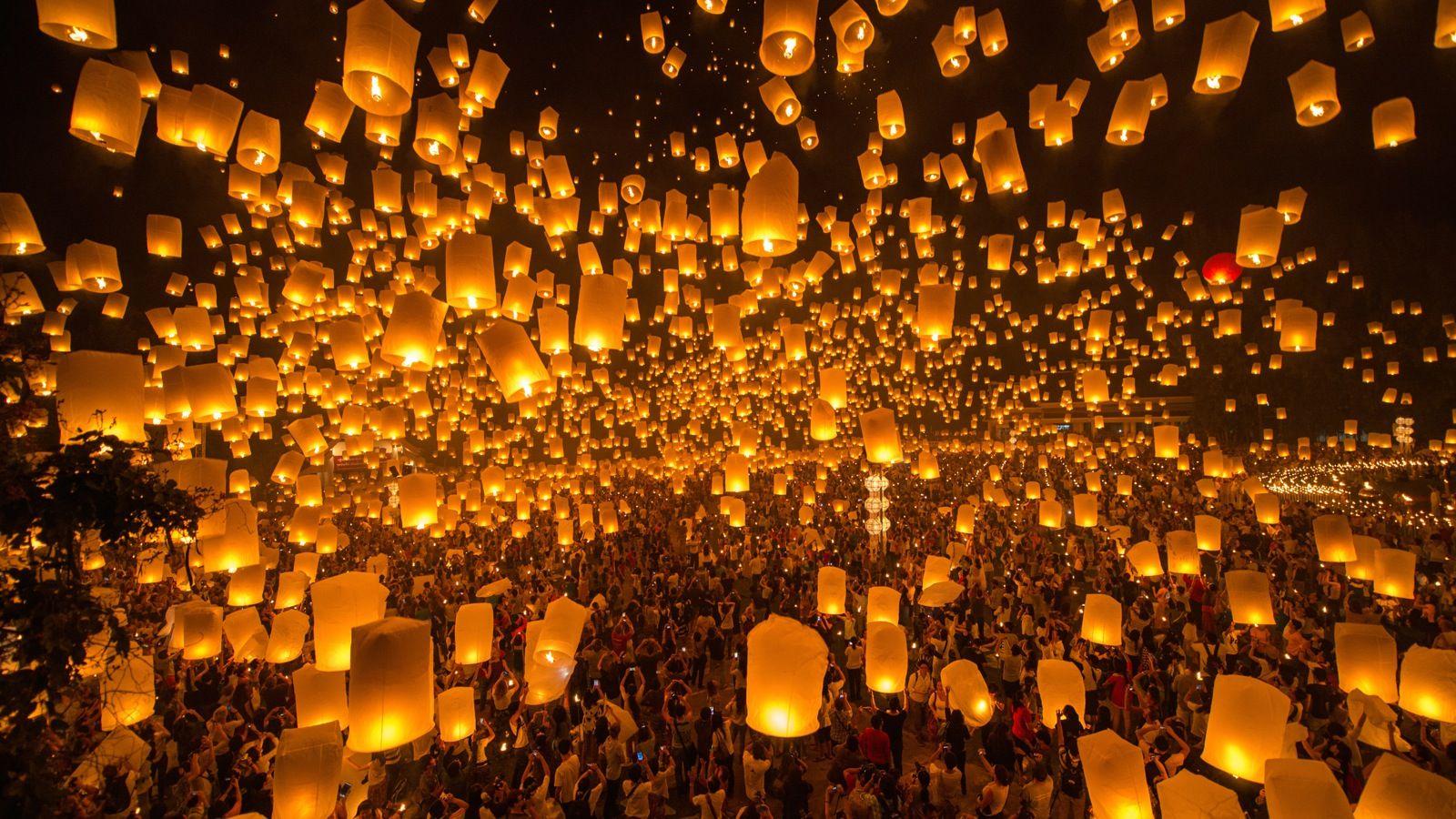 Sky Lantern Festival Wallpapers - Top Free Sky Lantern Festival ...