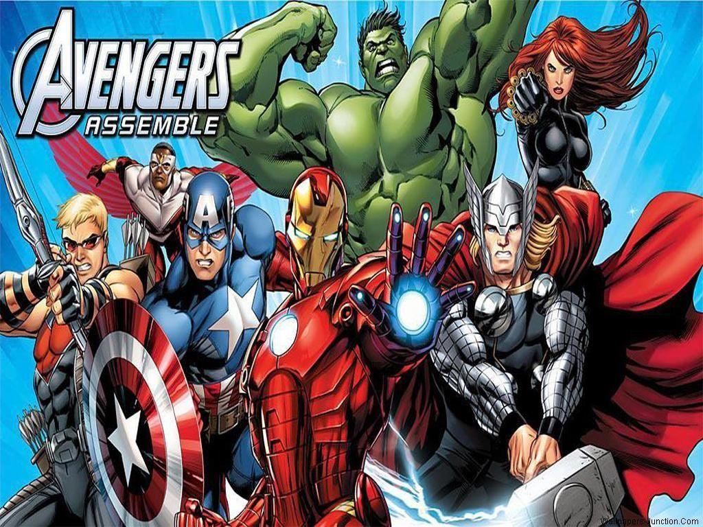 Avengers Cartoon Characters Wallpapers - Top Free Avengers Cartoon ...