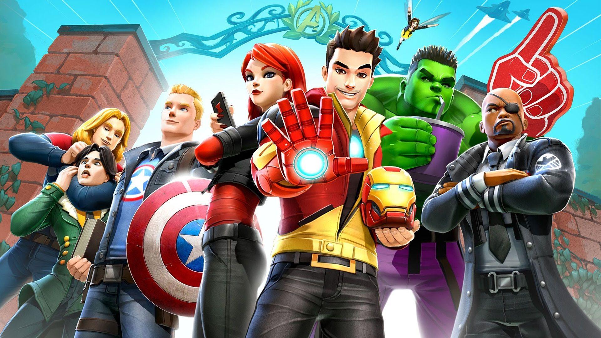 Avengers Cartoon Characters Wallpapers - Top Free Avengers Cartoon ...