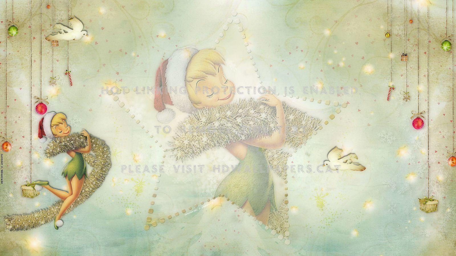 Tinkerbell Christmas Wallpapers - Top Free Tinkerbell Christmas ...